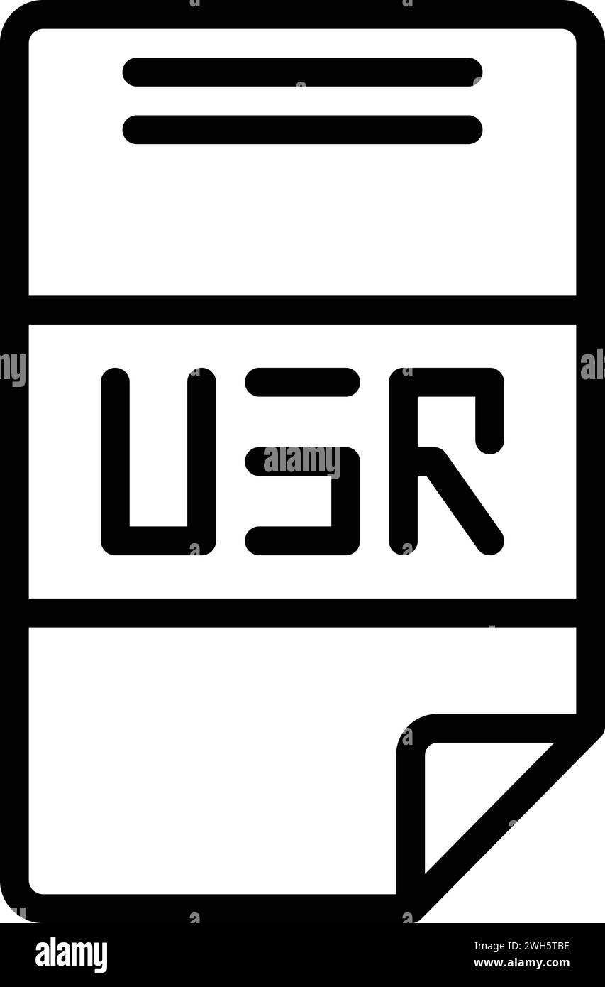 Usr alphabet Stock Vector Images - Alamy