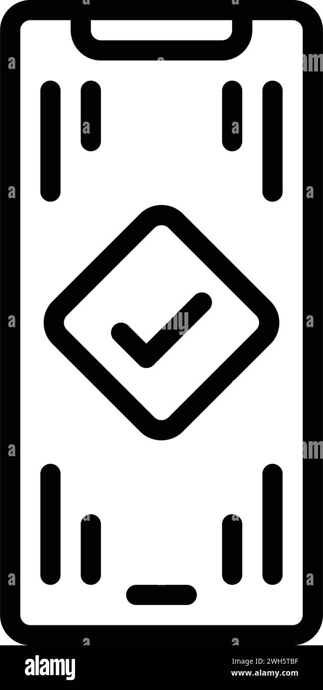 Icon for completed,absolute Stock Vector Image & Art - Alamy