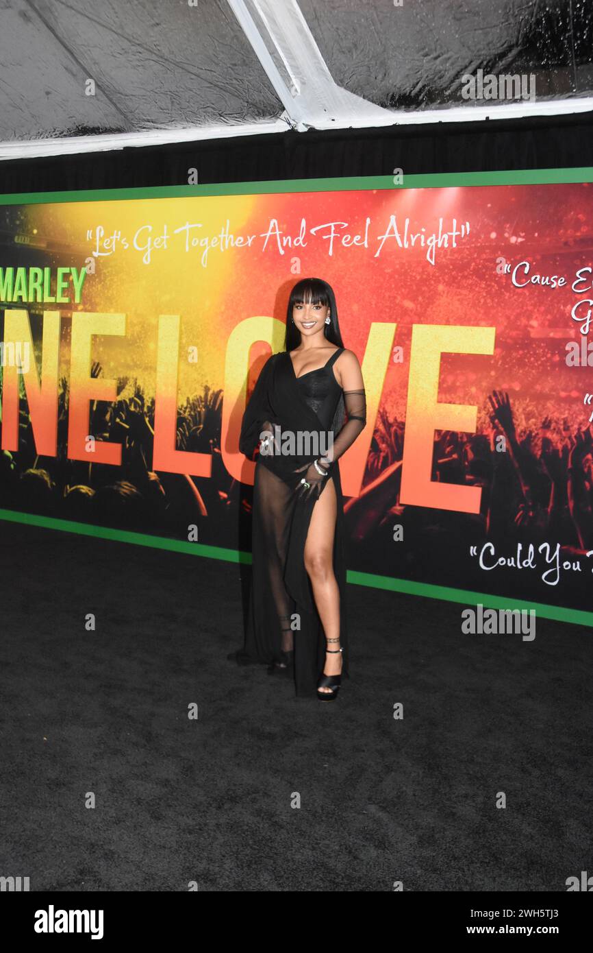 Los Angeles, California, USA 6th February 2024 Shenseea attends ...