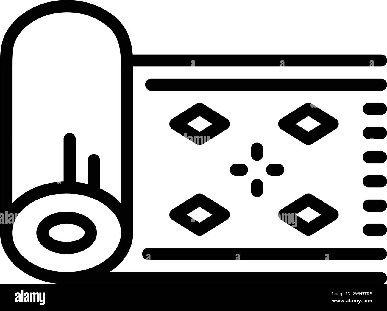 Rug surface Stock Vector Images - Alamy