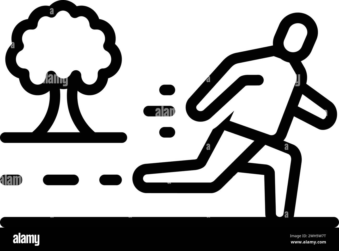 Running fast Stock Vector Images - Alamy