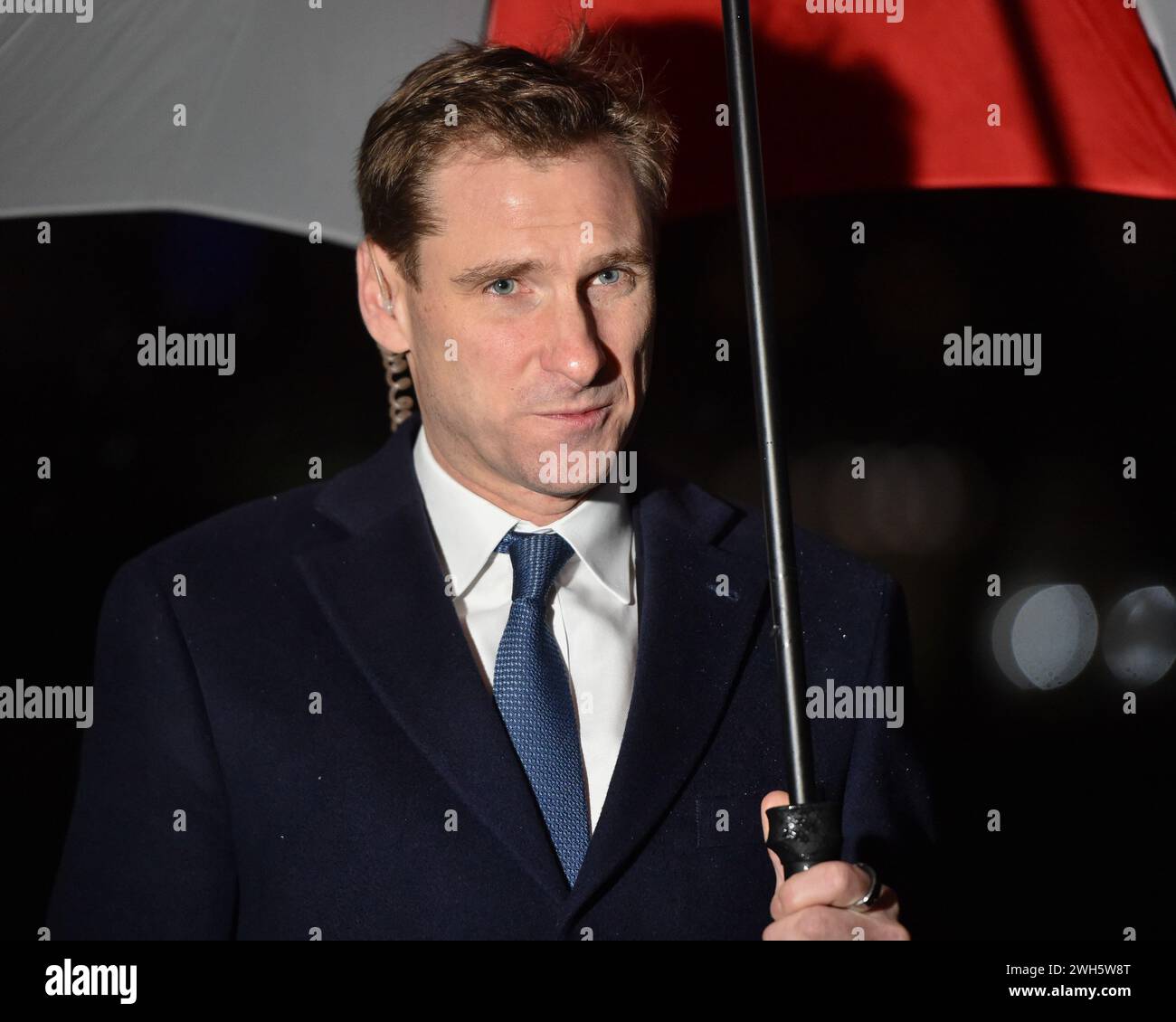 London, England, UK. 8th Feb, 2024. Home Office Minister CHRIS PHILP is ...