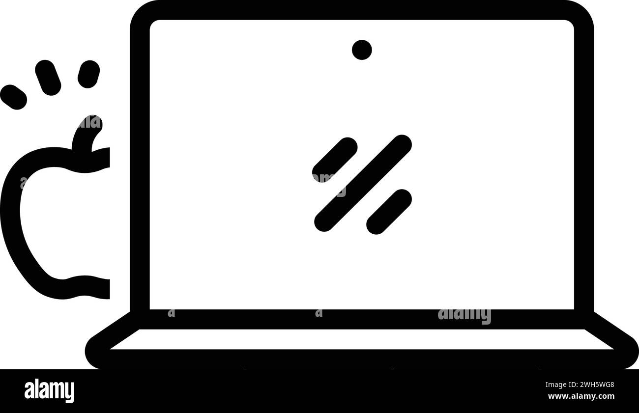 Icon for backed,microcomputer Stock Vector Image & Art - Alamy