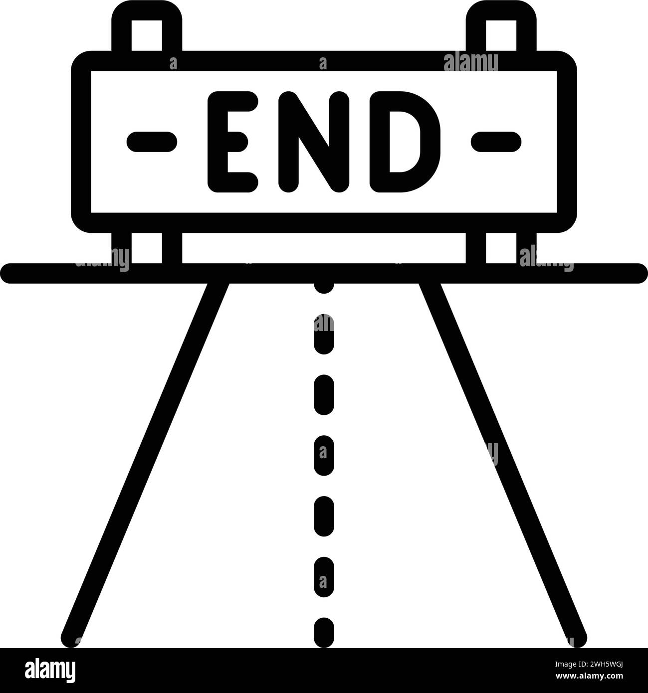Race ending symbol hi-res stock photography and images - Alamy