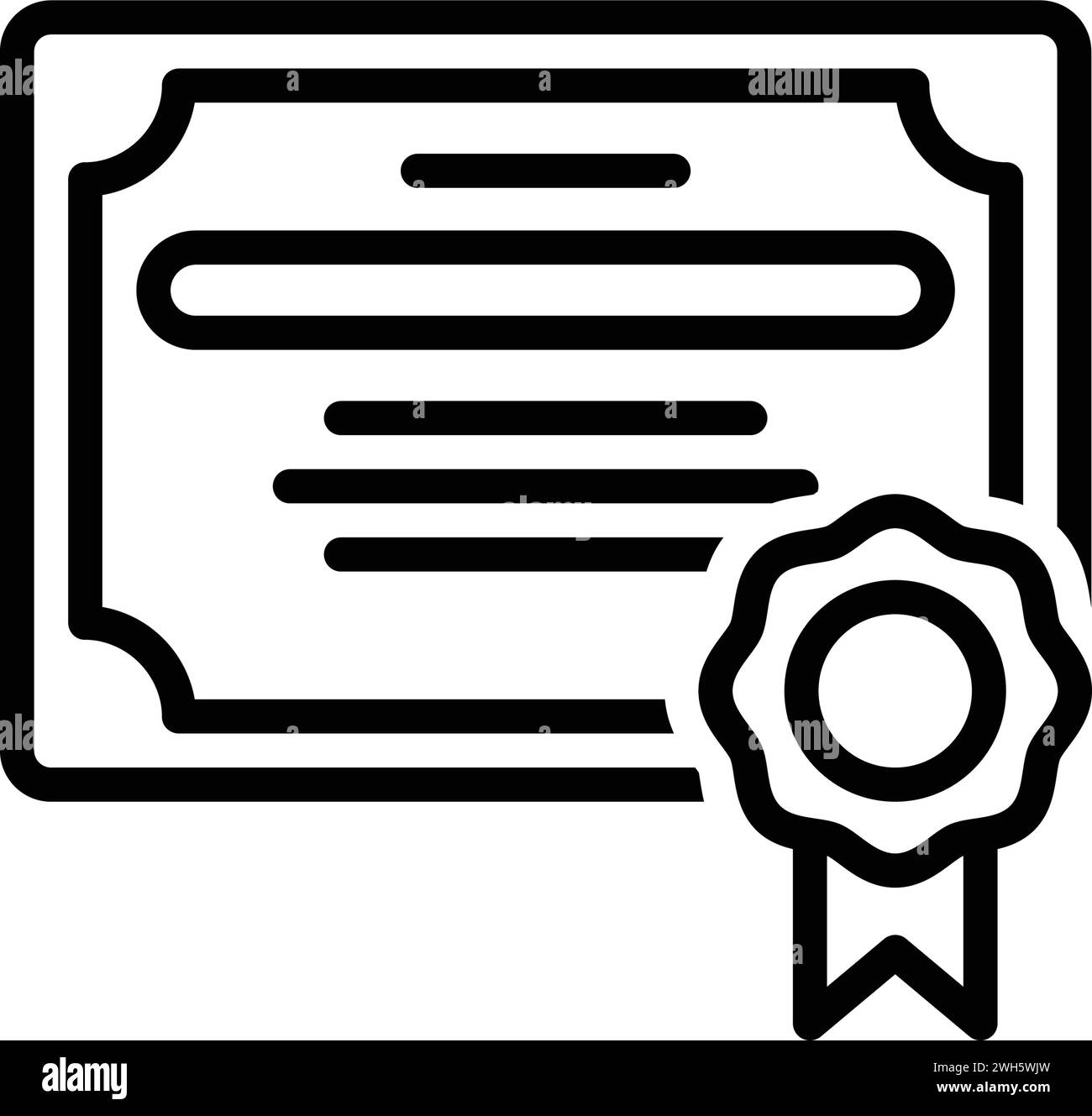 Icon for certified,authorized Stock Vector Image & Art - Alamy