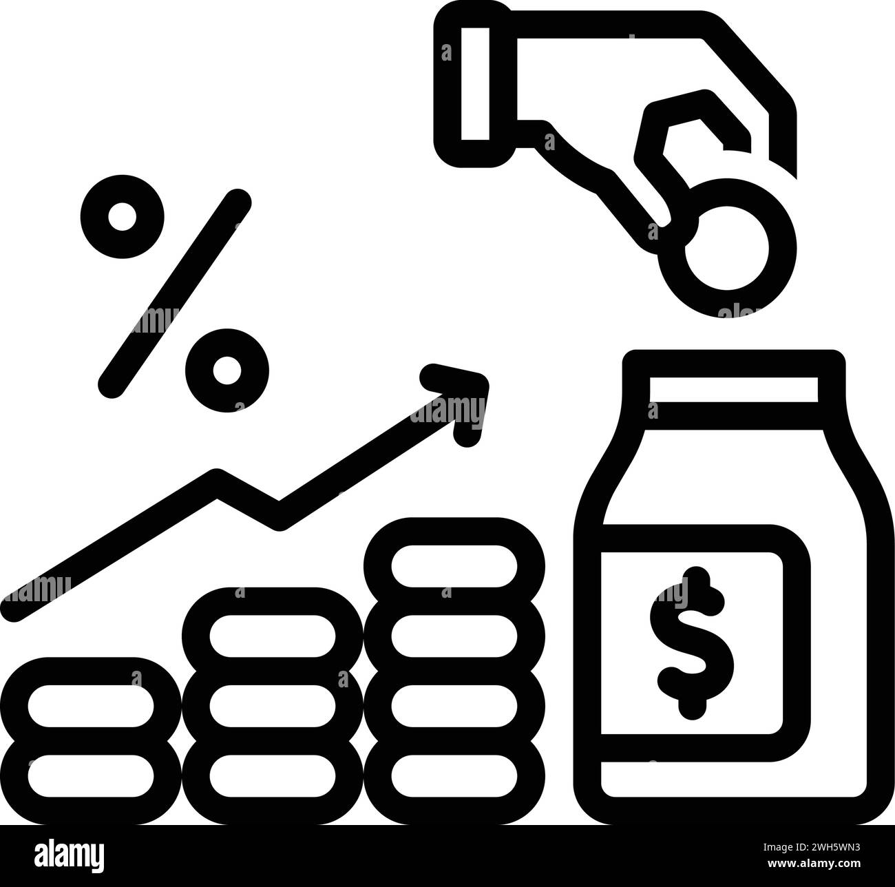 Initial mf logo Black and White Stock Photos & Images - Alamy