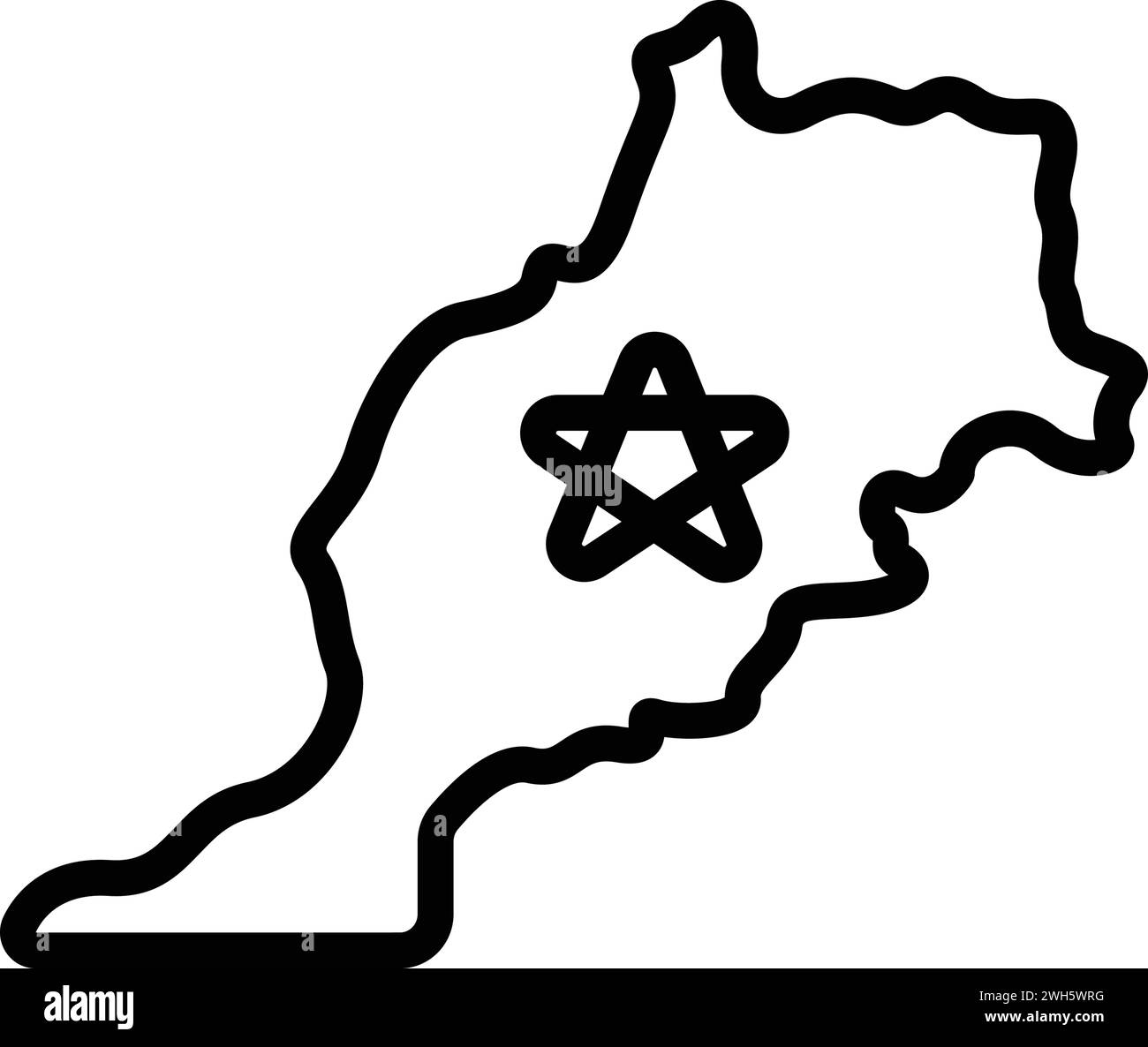 Icon for morocco,map Stock Vector Image & Art - Alamy