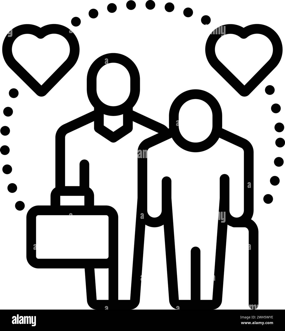 Keeping you safe sign Stock Vector Images - Alamy