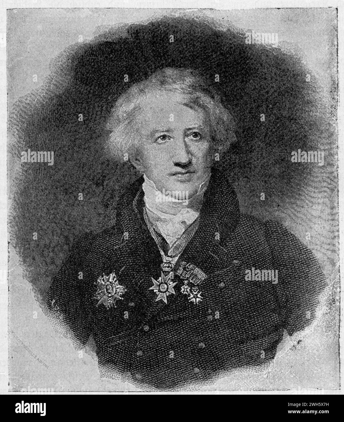 Georges Cuvier (1769-1832), French naturalist, founder of scientific ...