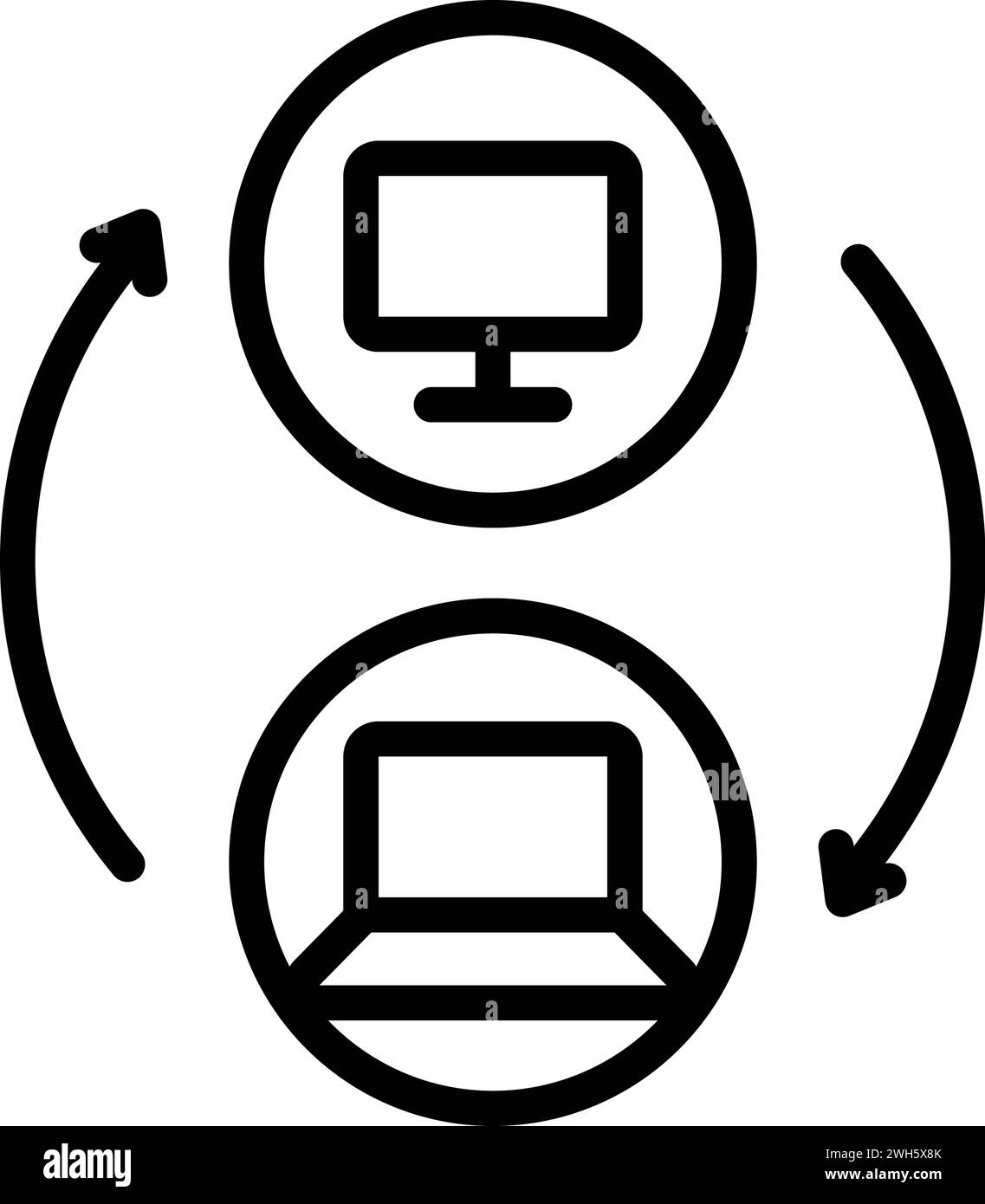 Swap sign Black and White Stock Photos & Images - Alamy