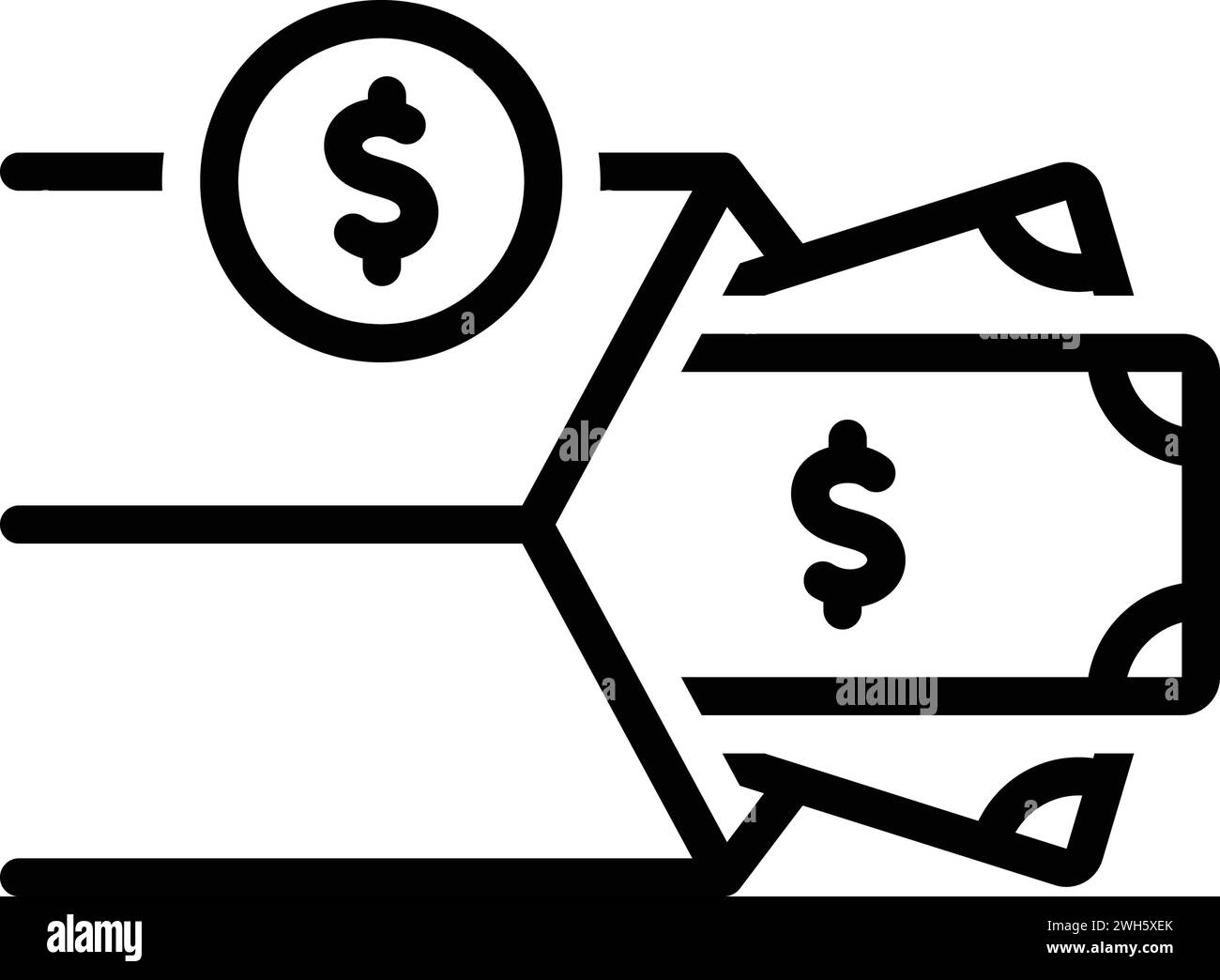 Icon for wage,pay Stock Vector Image & Art - Alamy
