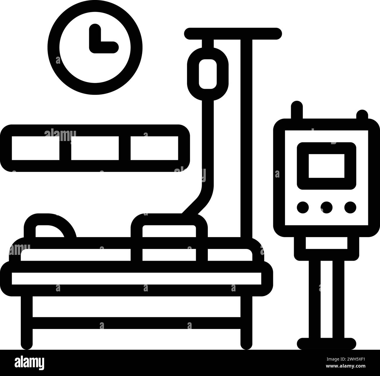 Critical care icon hi-res stock photography and images - Alamy