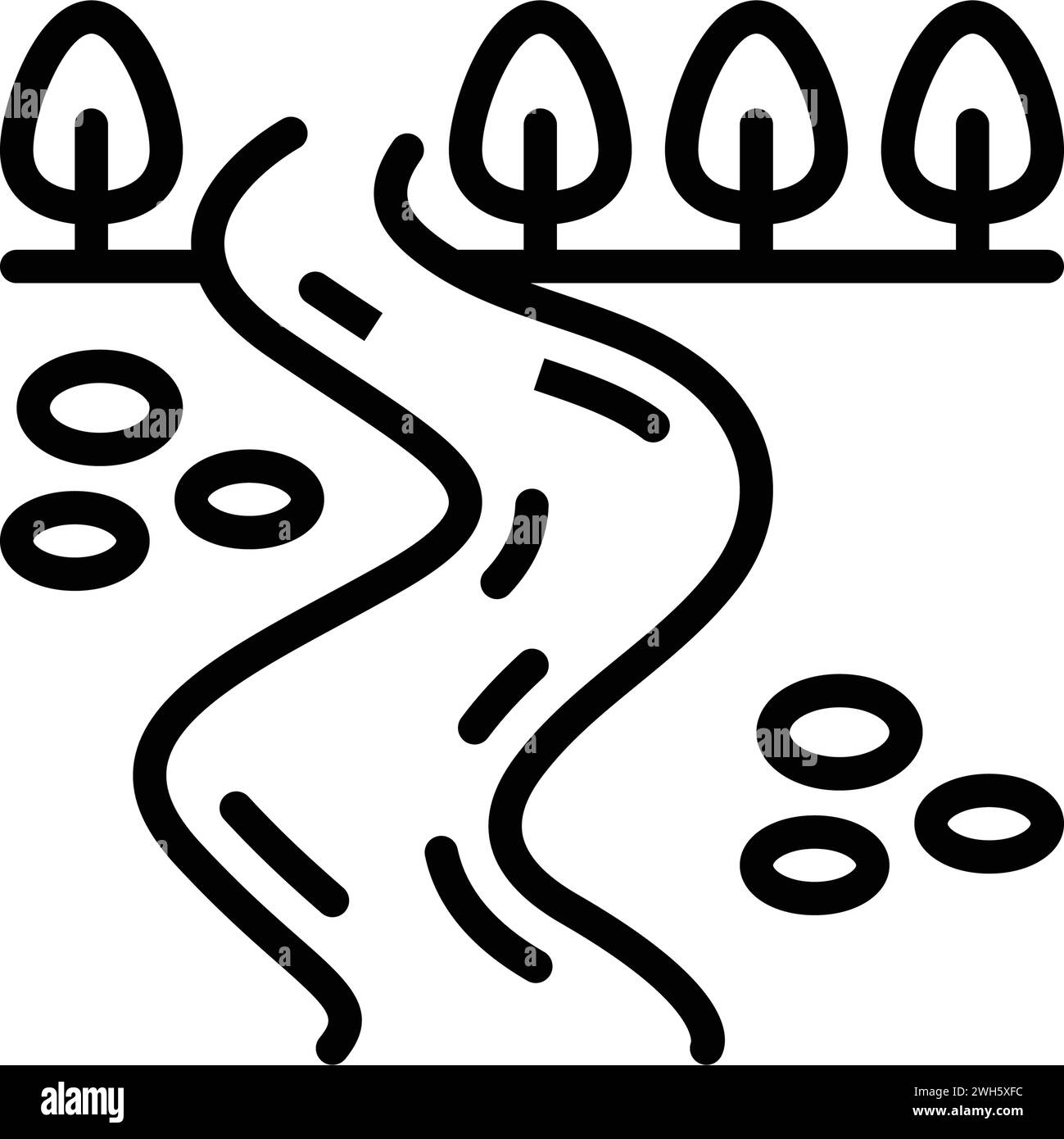 Rill streamlet Black and White Stock Photos & Images - Alamy