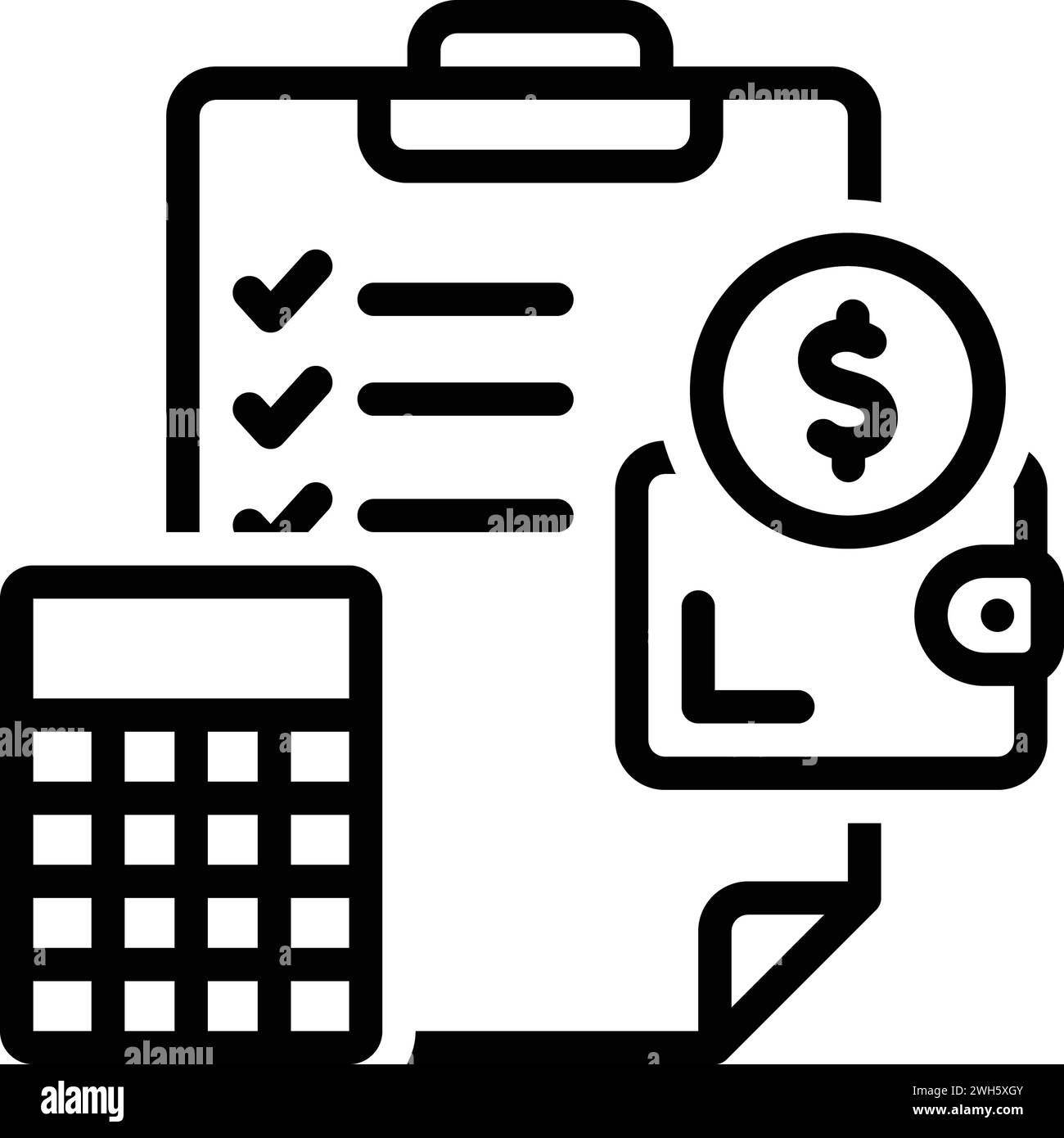Icon for expenditure,expense Stock Vector Image & Art - Alamy