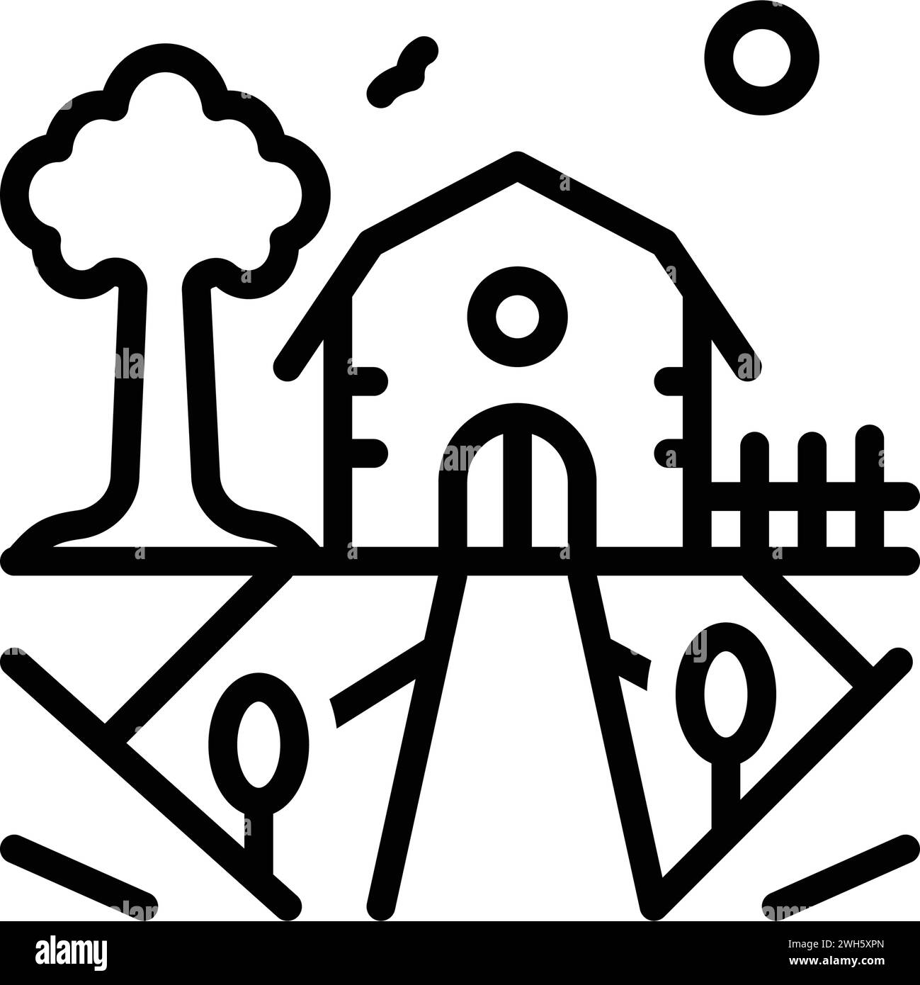 Icon for farms,farm field Stock Vector Image & Art - Alamy