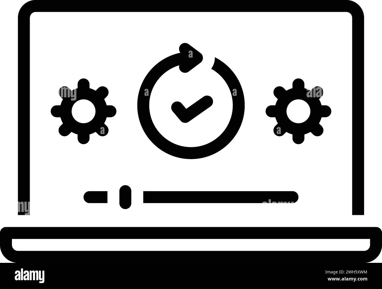 Icon for updated,update system Stock Vector Image & Art - Alamy