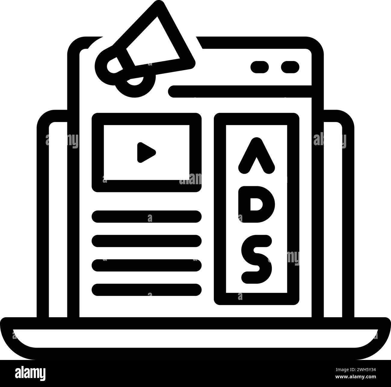 Advertisers Stock Vector Images - Alamy