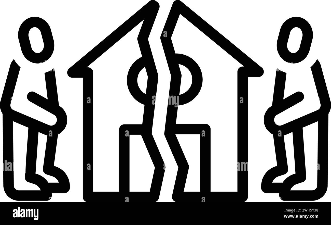 Icon for divide,break Stock Vector Image & Art - Alamy