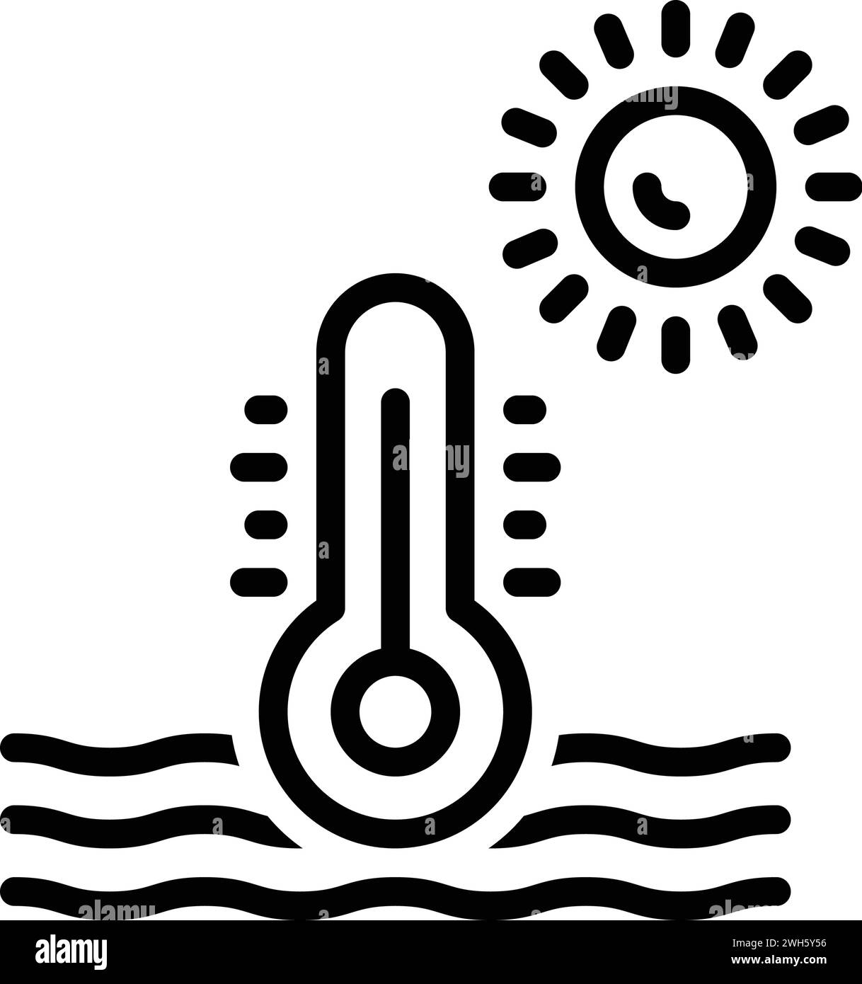Icon for temp,temperature Stock Vector Image & Art - Alamy