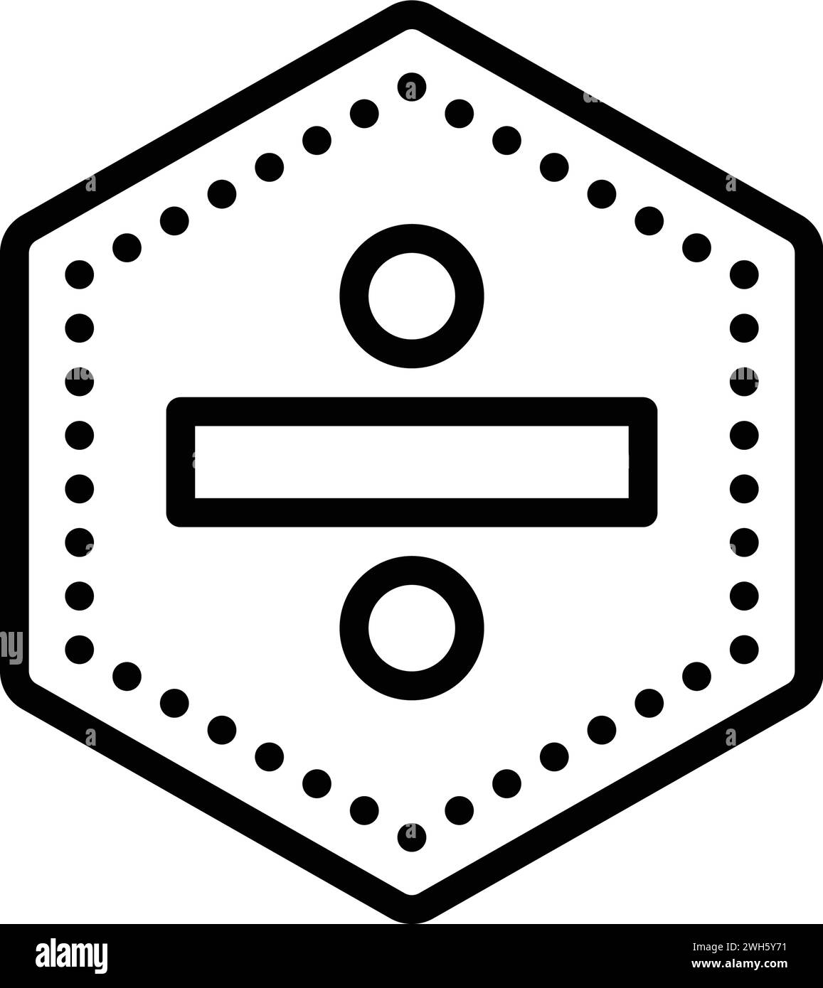 Icon for divide,division Stock Vector Image & Art - Alamy