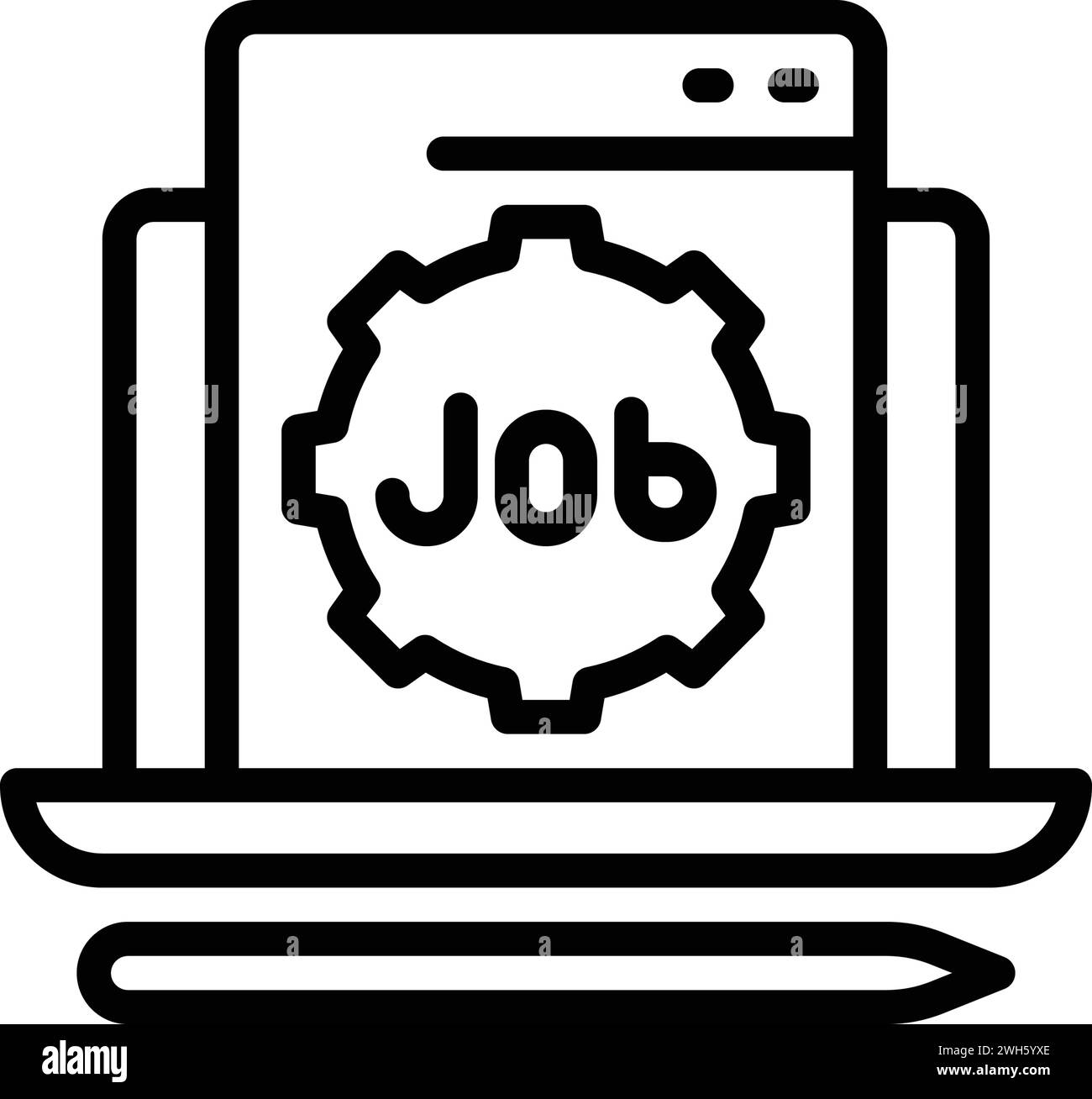 Icon for job,task Stock Vector Image & Art - Alamy