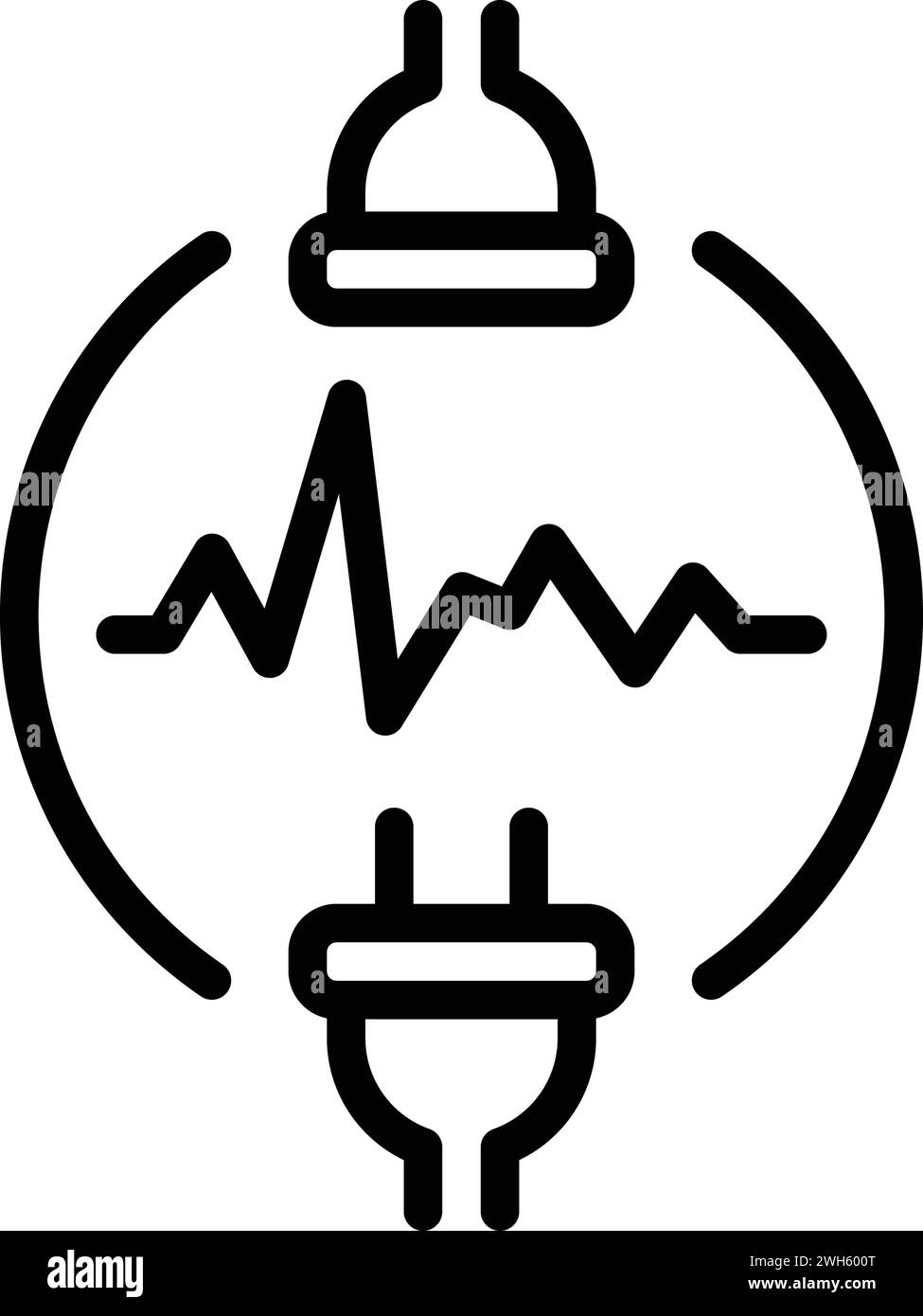 Icon for current,electric Stock Vector Image & Art - Alamy