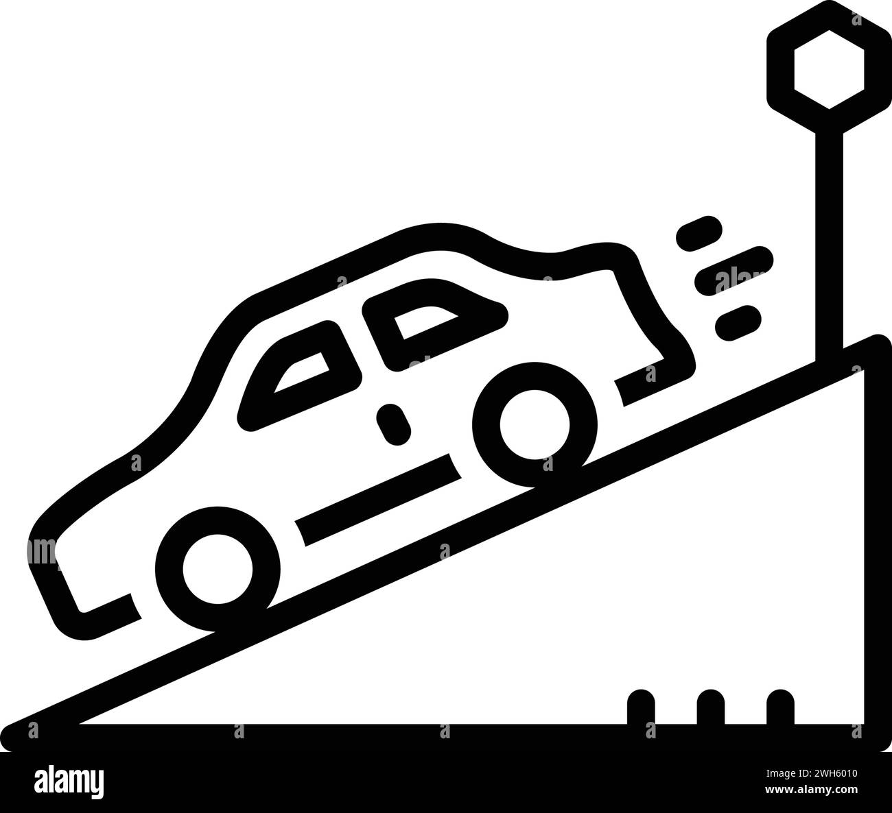 Beware of car Black and White Stock Photos & Images - Alamy