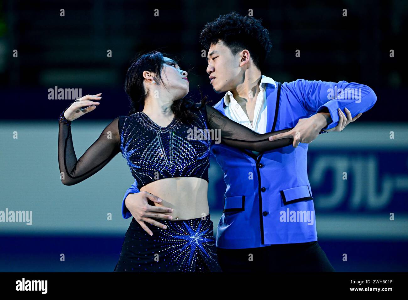 Hannah LIM & Ye QUAN (KOR), during Exhibition Gala, at the ISU Four ...