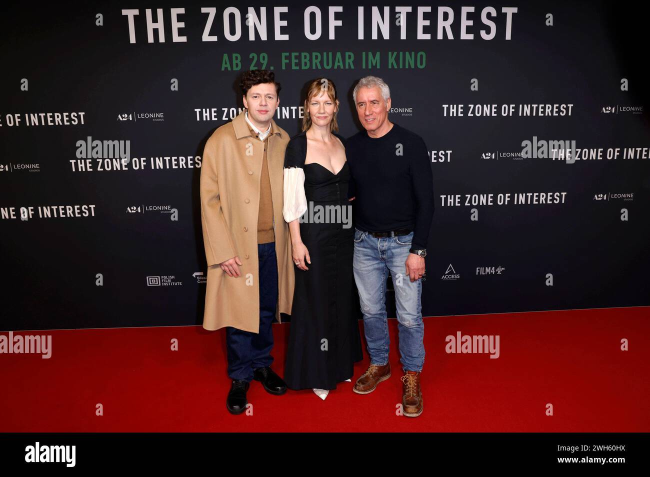 Christian Friedel, Sandra Hüller und Ralph Herforth beim Special ...