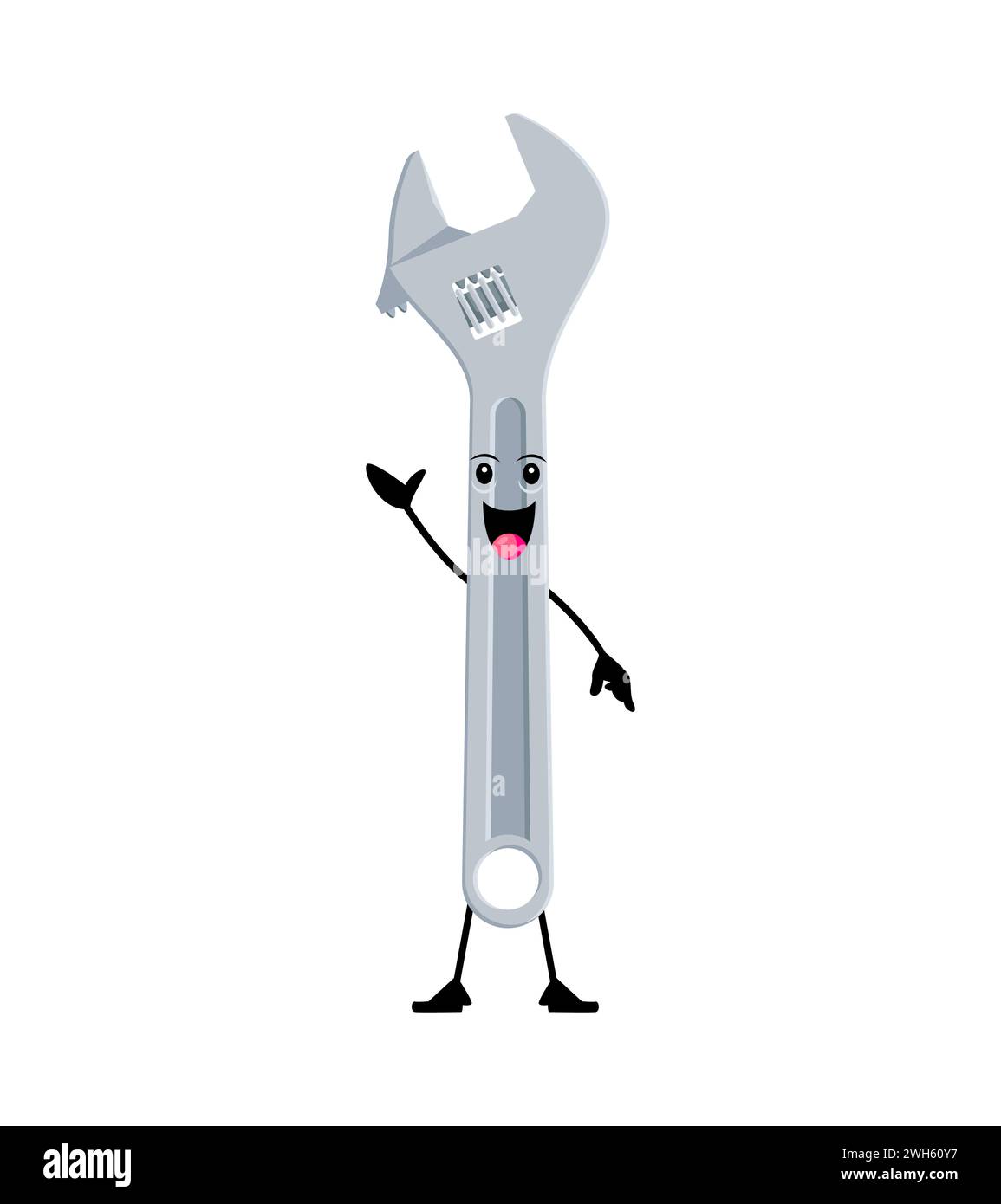 Cartoon adjustable spanner Stock Vector Images - Alamy
