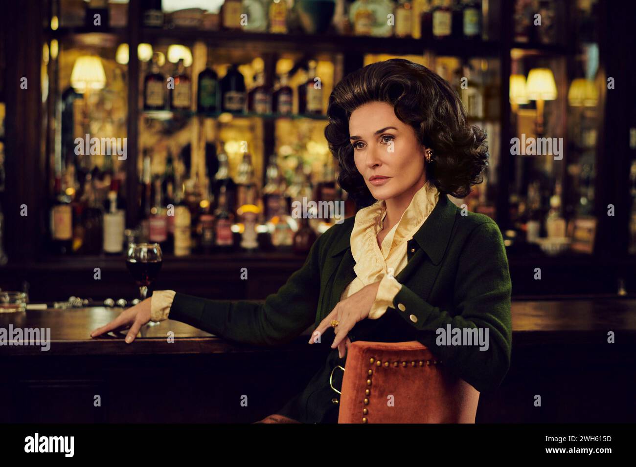 DEMI MOORE in FEUD (2024), directed by RYAN MURPHY. Season 2. Credit ...