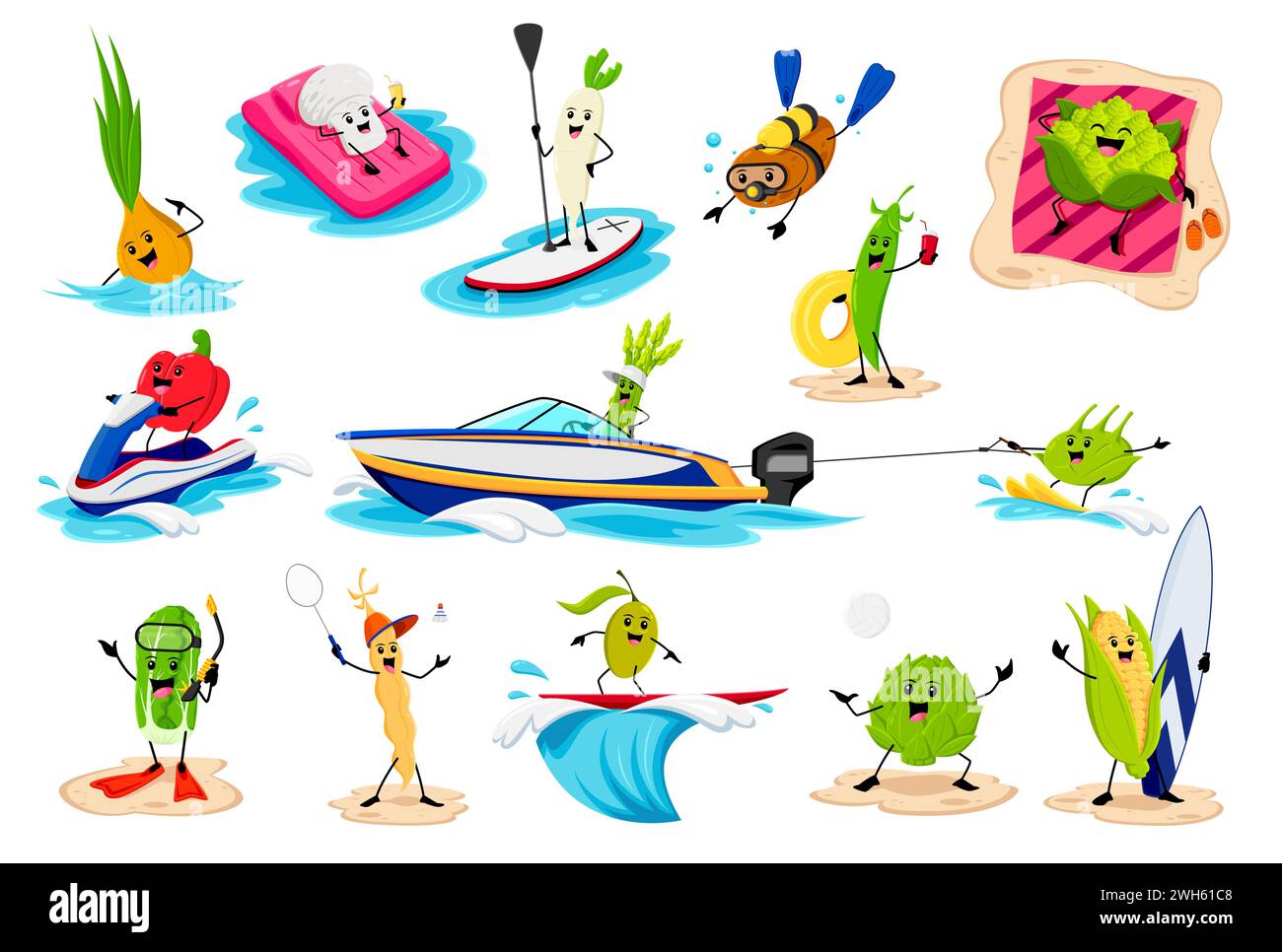 Beach sea cabbage Stock Vector Images - Alamy