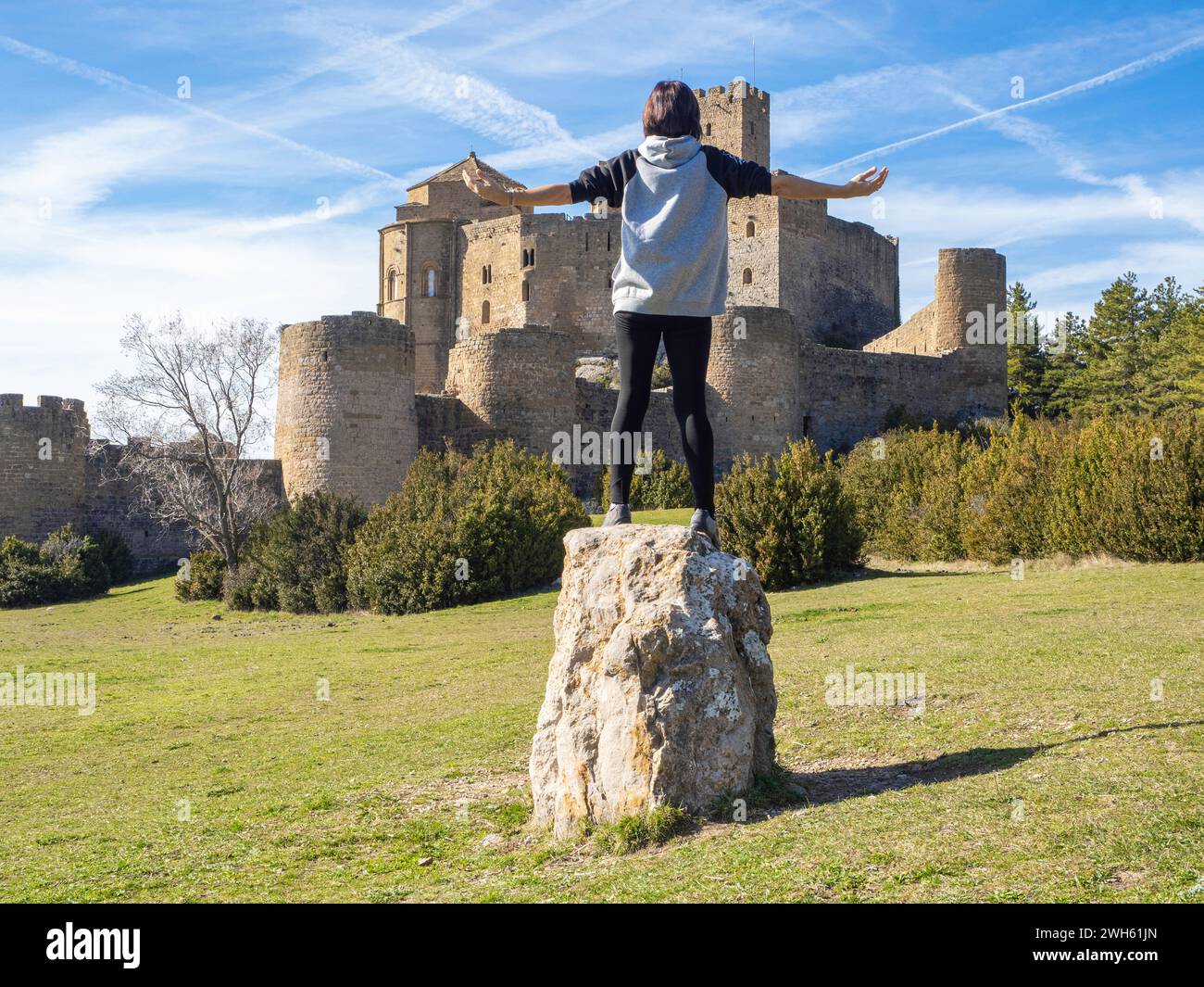 Loarre Castle Romanesque medieval Romanesque defensive fortification ...