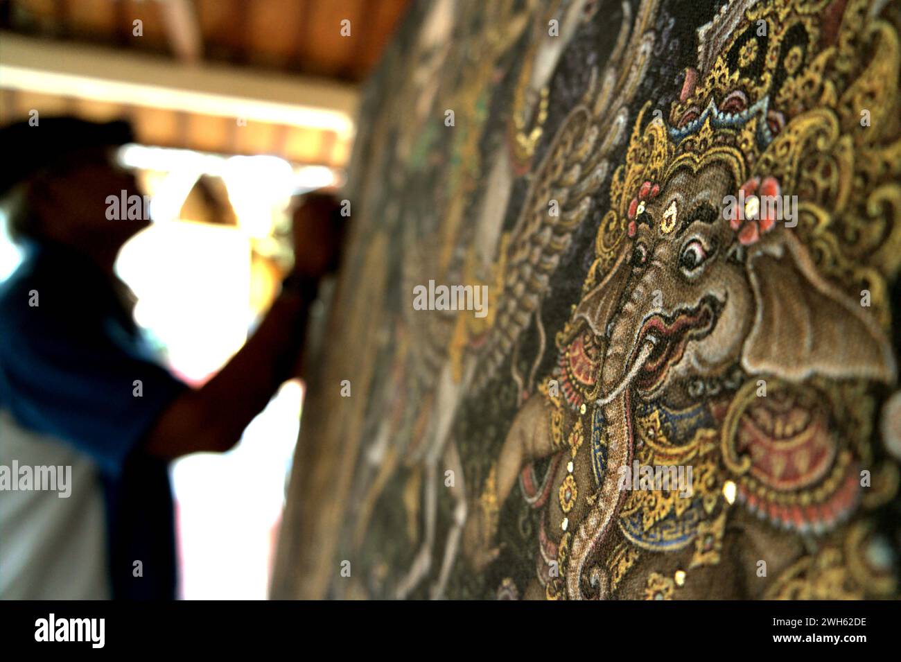 Ubud school of painting hi-res stock photography and images - Alamy