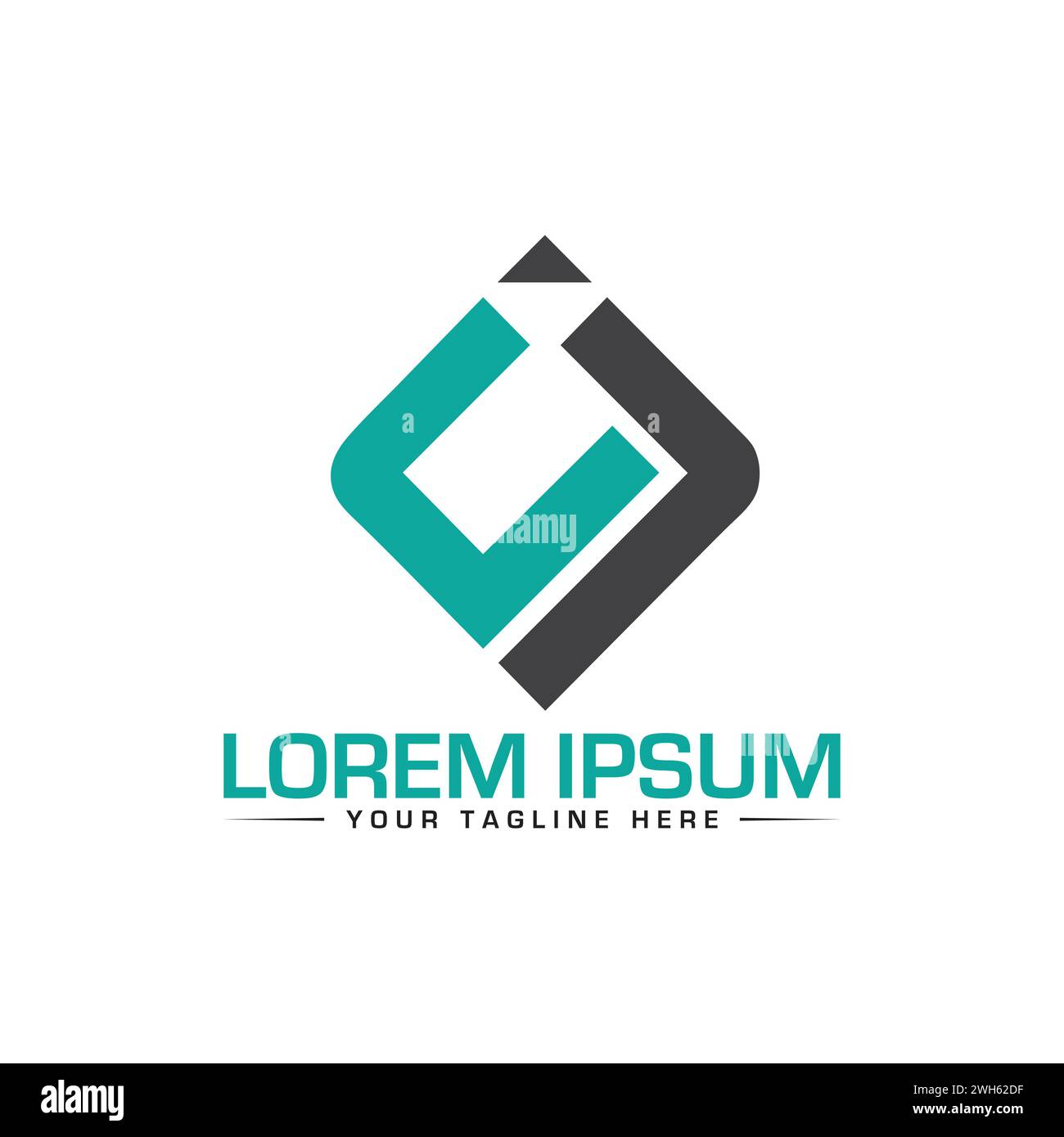 CJ Letter Logo Design. Creative and modern CJ Logo Design Stock Vector ...