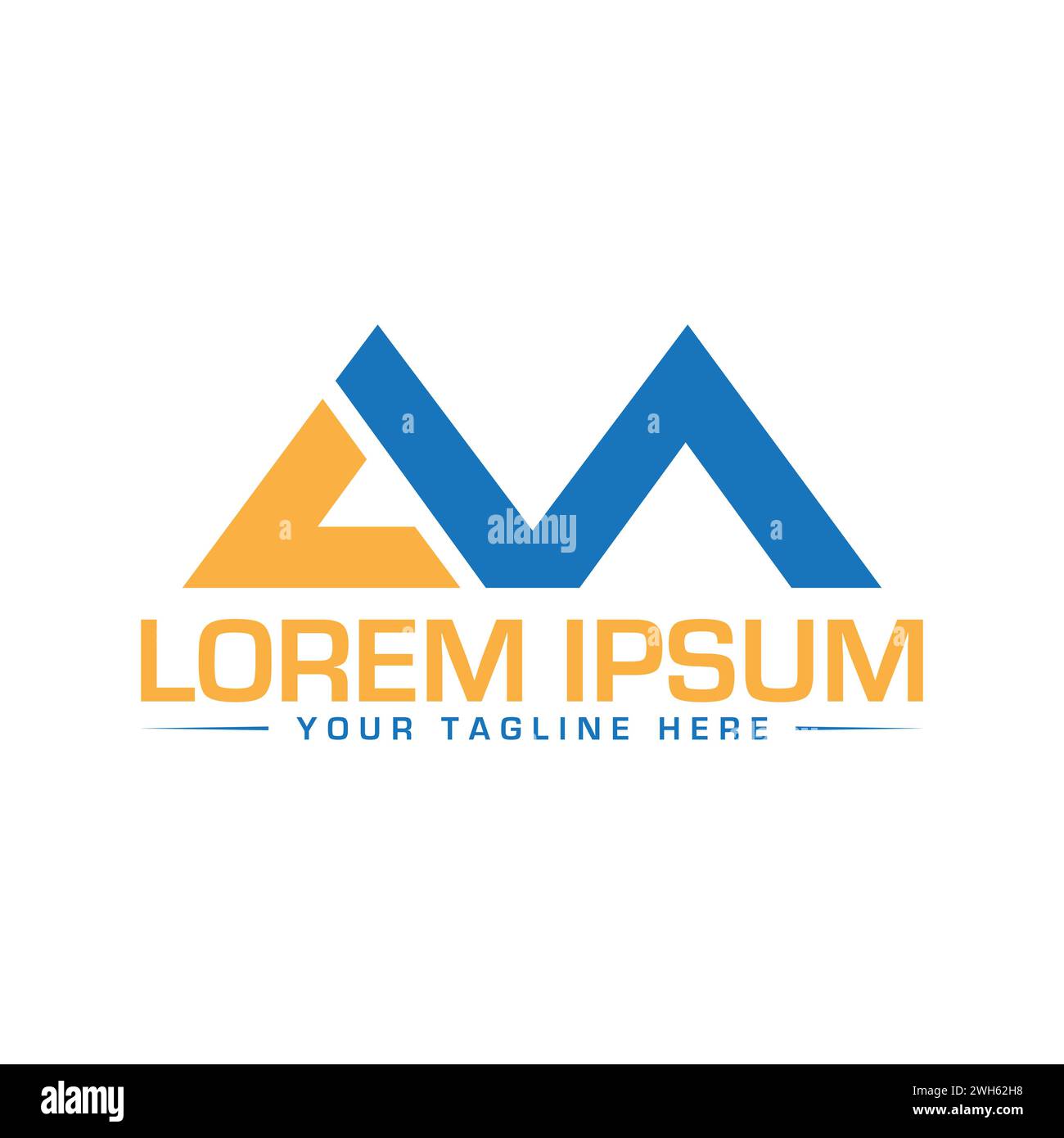 CM Letter Logo Design. Unique and Modern CM Logo Design Stock Vector ...