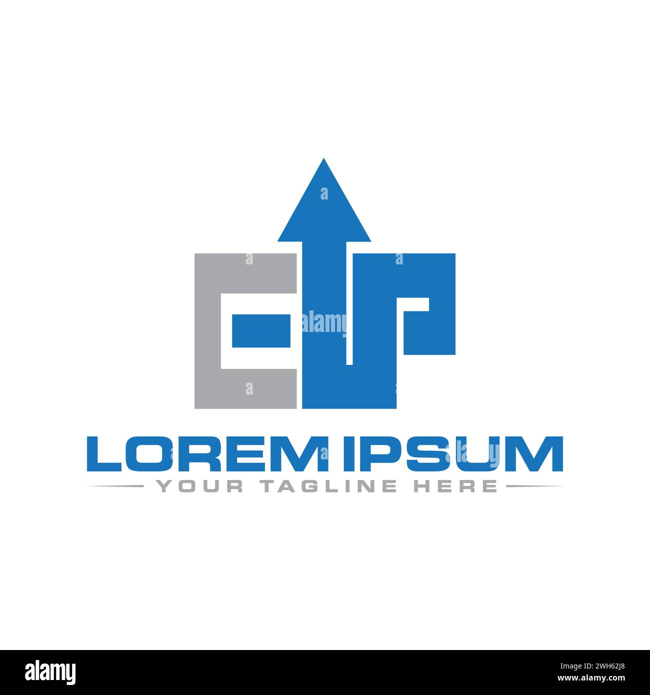 CP Letter Logo Design. Unique and Modern CP Letter Logo Design Stock ...