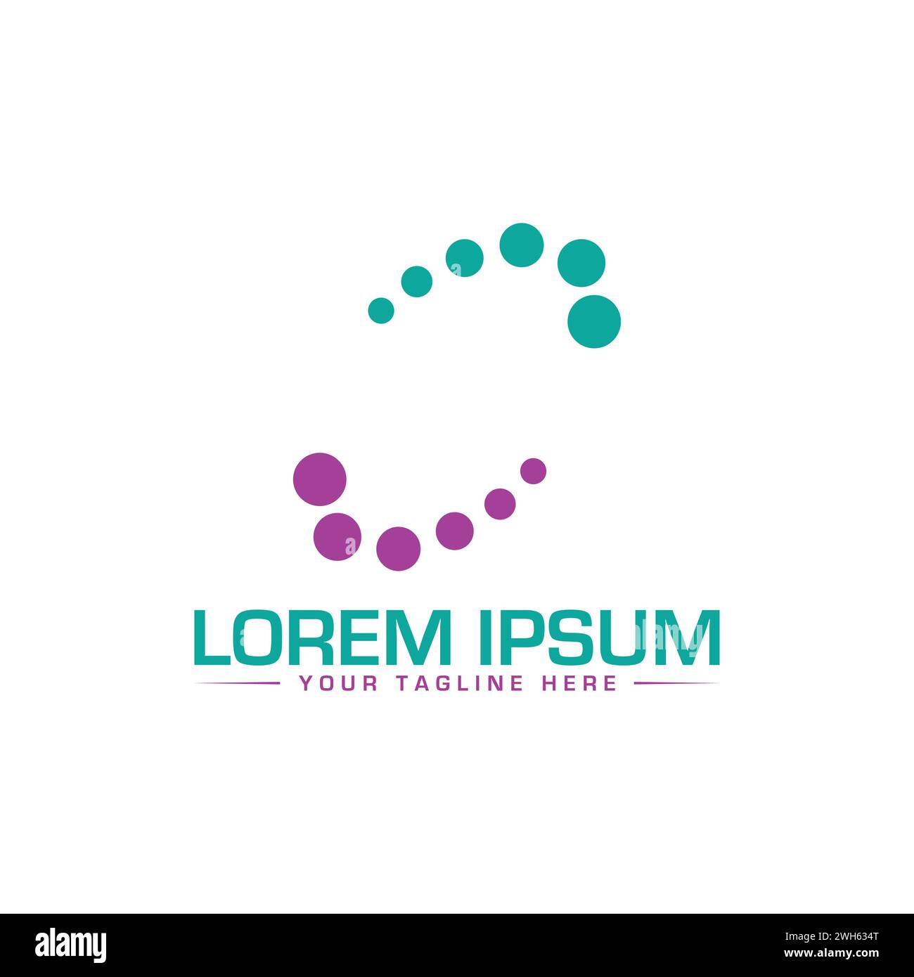 Circle Logo Design. Unique and Professional Circle Logo Design Stock ...