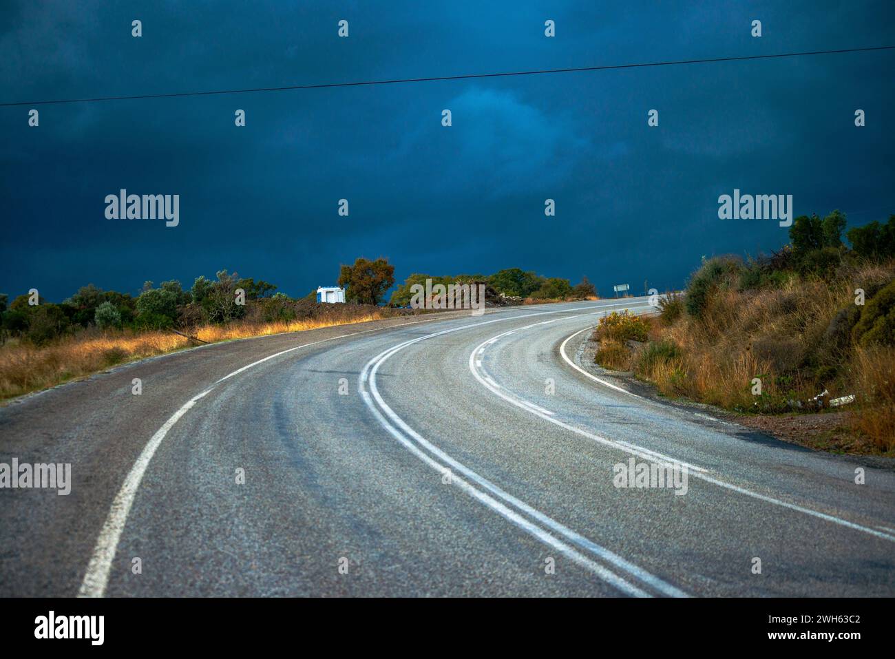 Detailed asphalt road profile: A close-up view showcasing the texture ...
