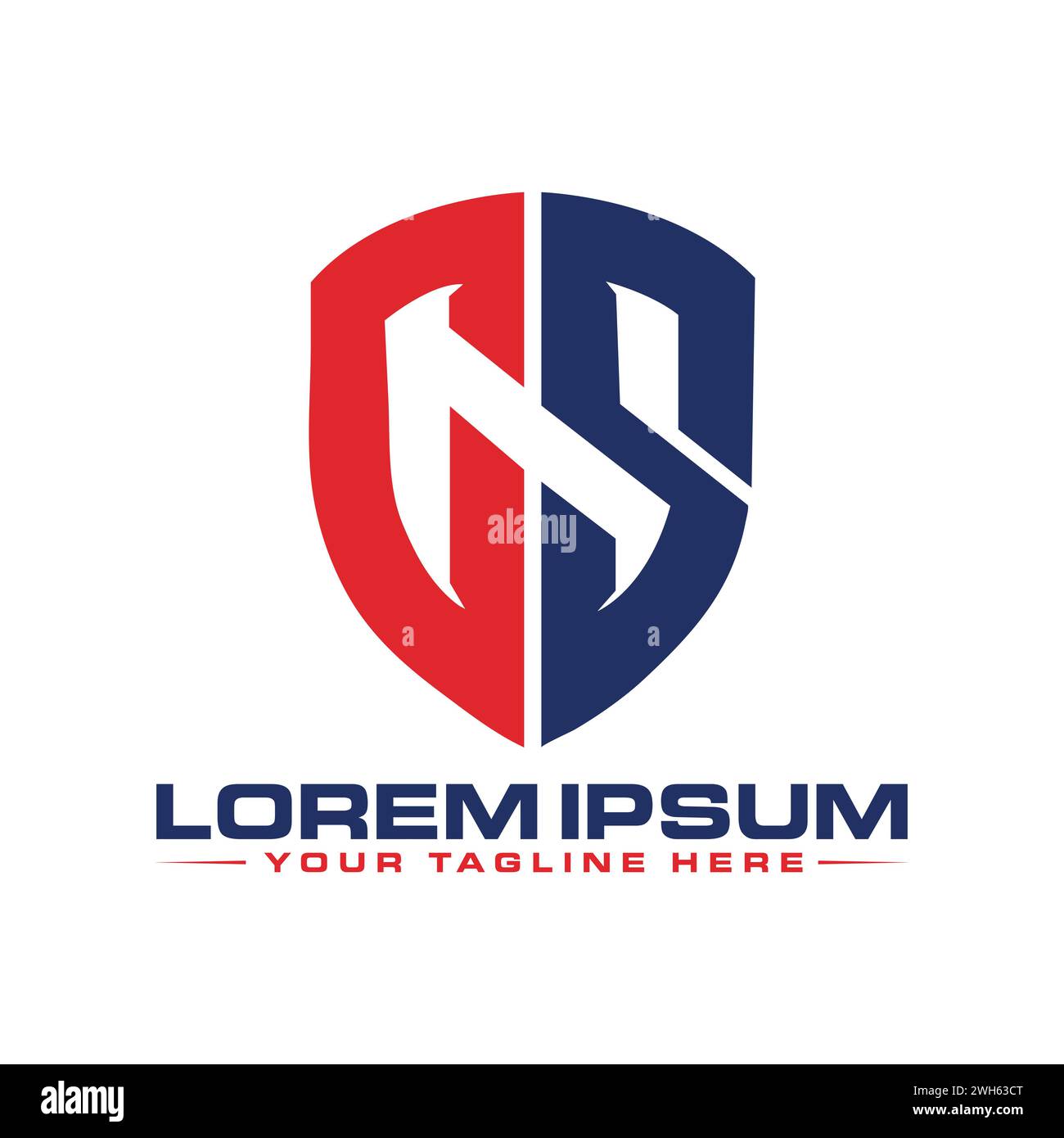 CS Letter Logo Design. Unique and Professional CS SC Logo Design Stock ...