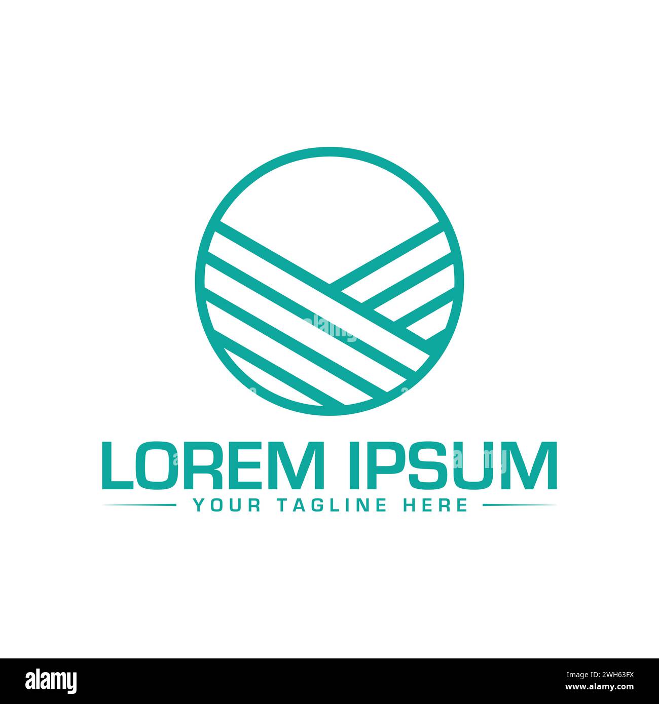 Circle Logo Design. Unique and Professional Circle Logo Design Stock ...