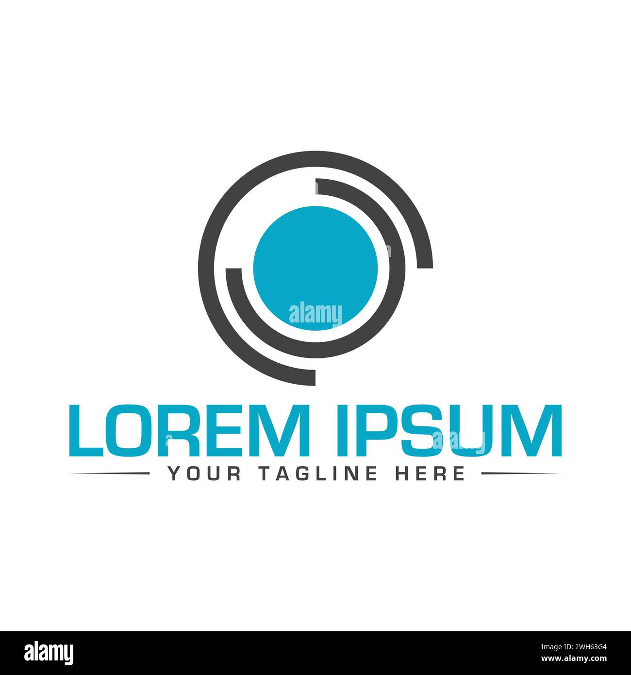 Circle Logo Design. Unique and Professional Circle Logo Design Stock ...