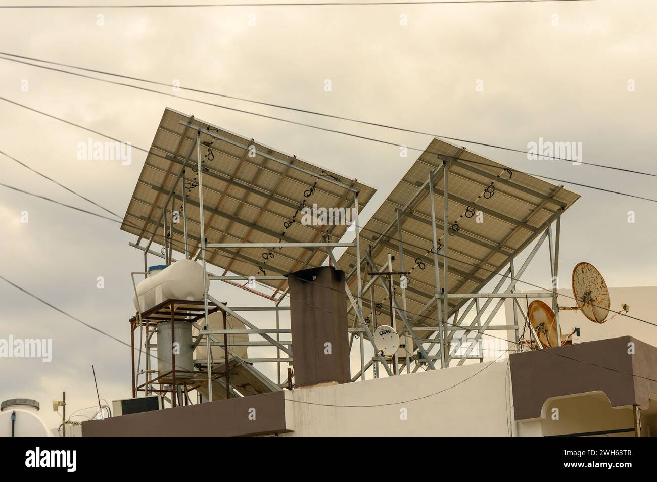 Solar power in cyprus hi-res stock photography and images - Alamy