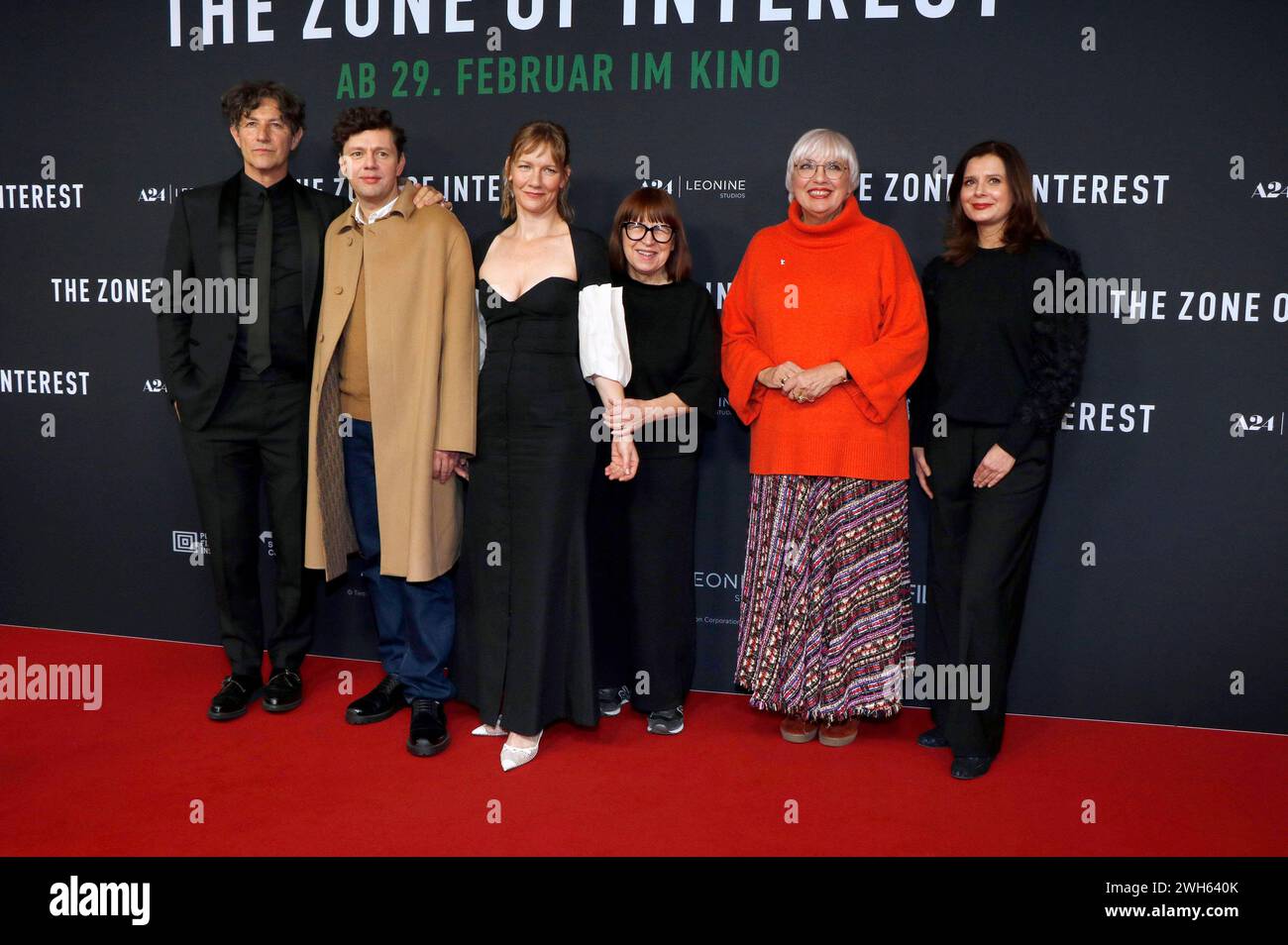 Jonathan Glazer, Christian Friedel, Sandra Hüller, Ewa PuszczyÅ ska, Claudia Roth und Andrea ...