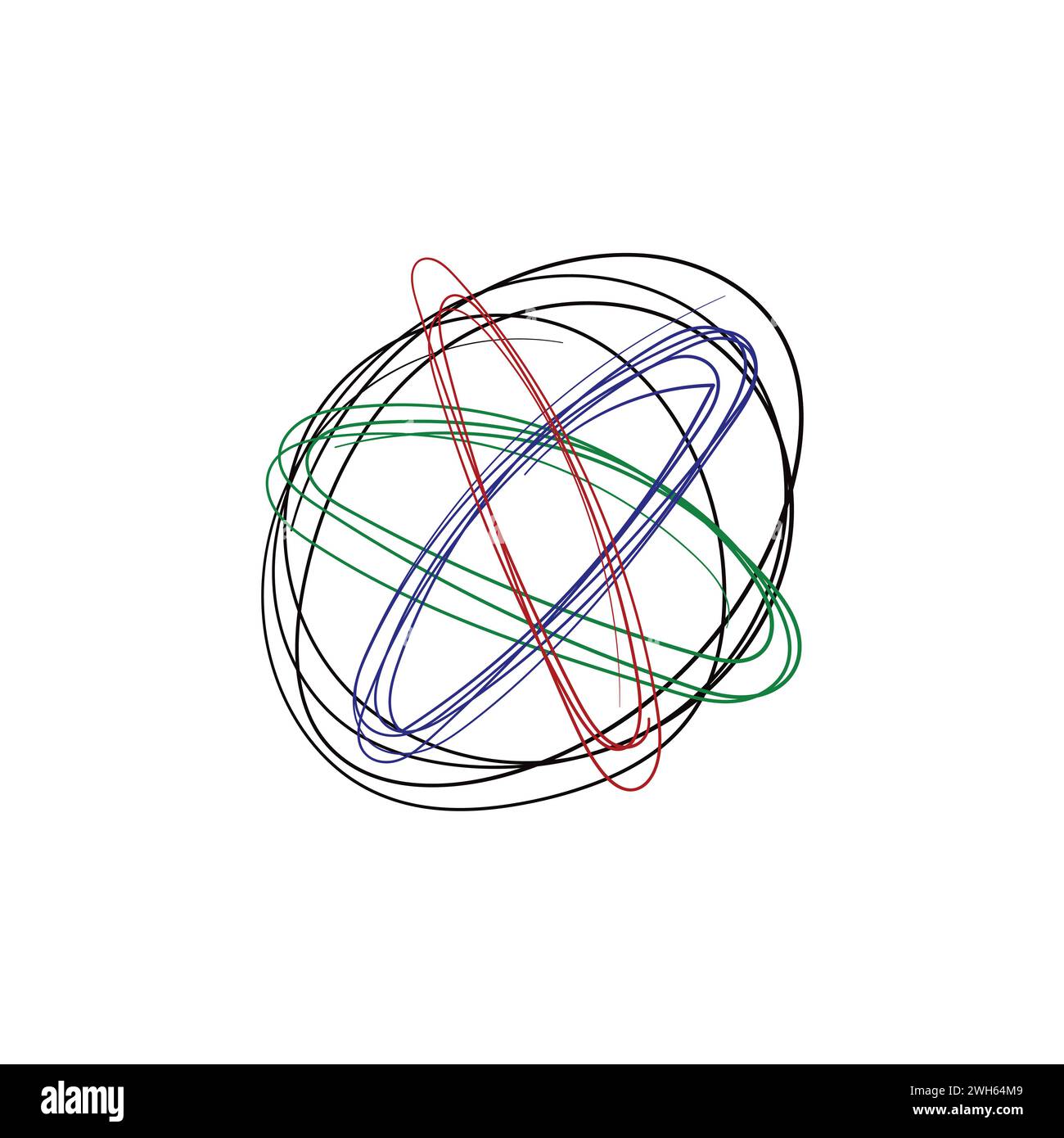 Random Hand Drawn Scribble Doodle symbols Vector Random Hand drawn ...