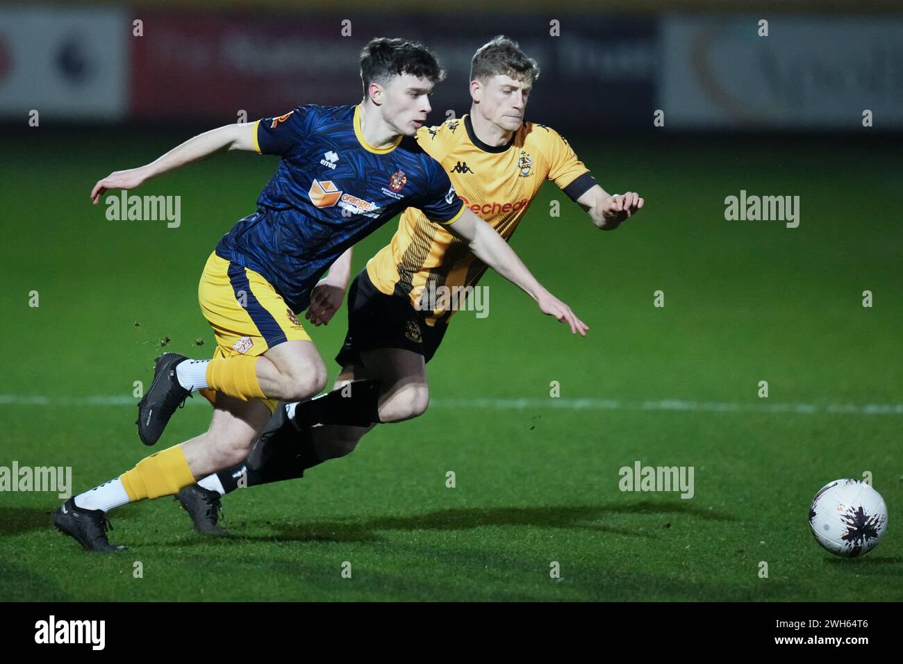 Southport v Spennymoor Town 6th February 2024 Vanarama National League North, BIG HELP STADIUM ...