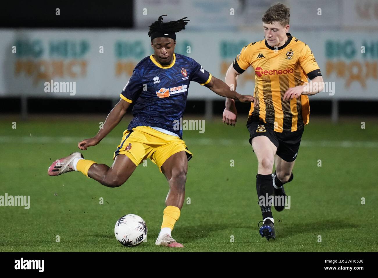 Southport v Spennymoor Town 6th February 2024 Vanarama National League North, BIG HELP STADIUM ...