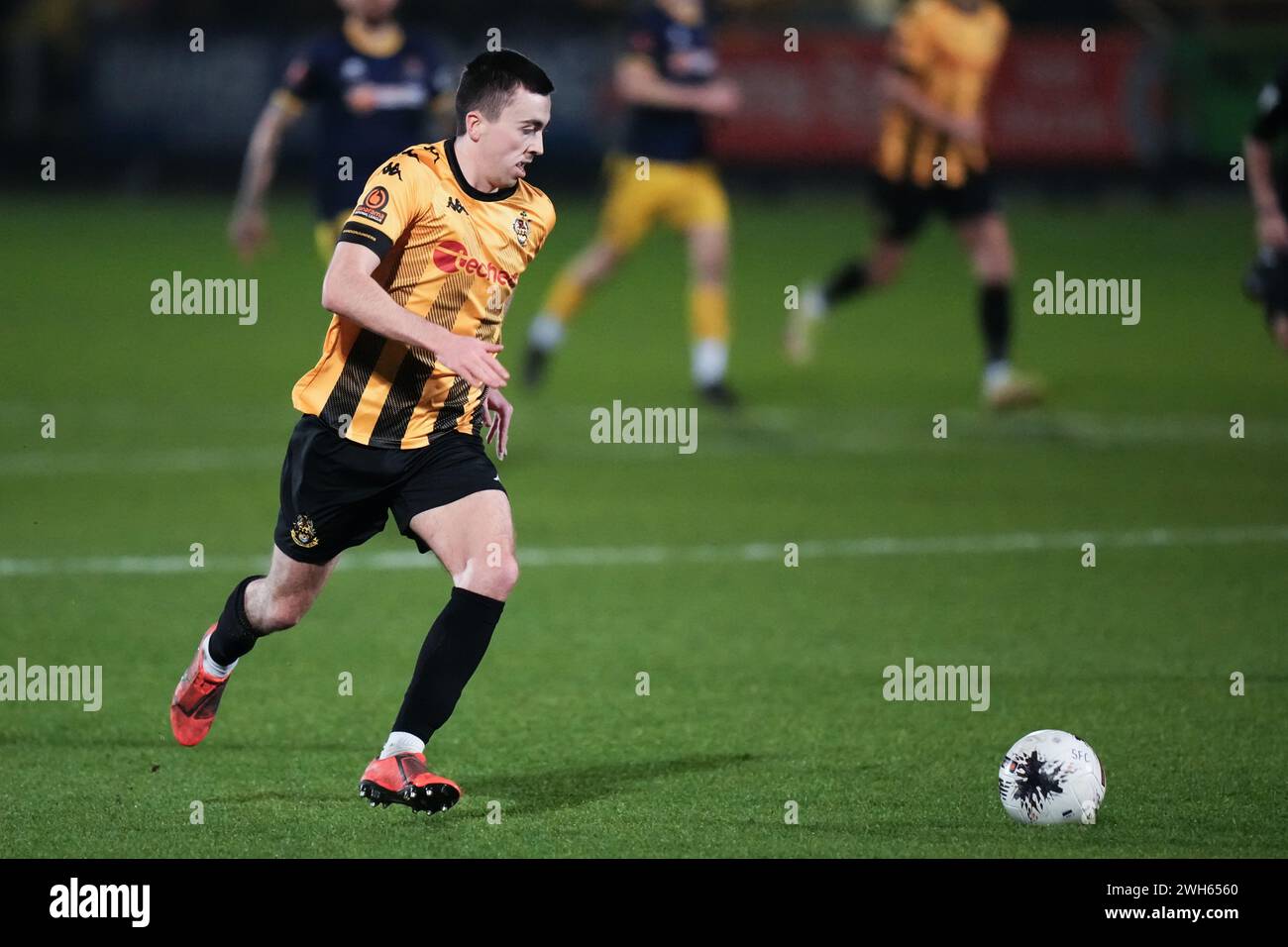 Southport v Spennymoor Town 6th February 2024 Vanarama National League North, BIG HELP STADIUM ...