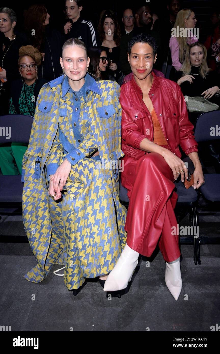 Carolin Niemczyk und Annabelle Mandeng bei der Kilian Kerner Fashion ...