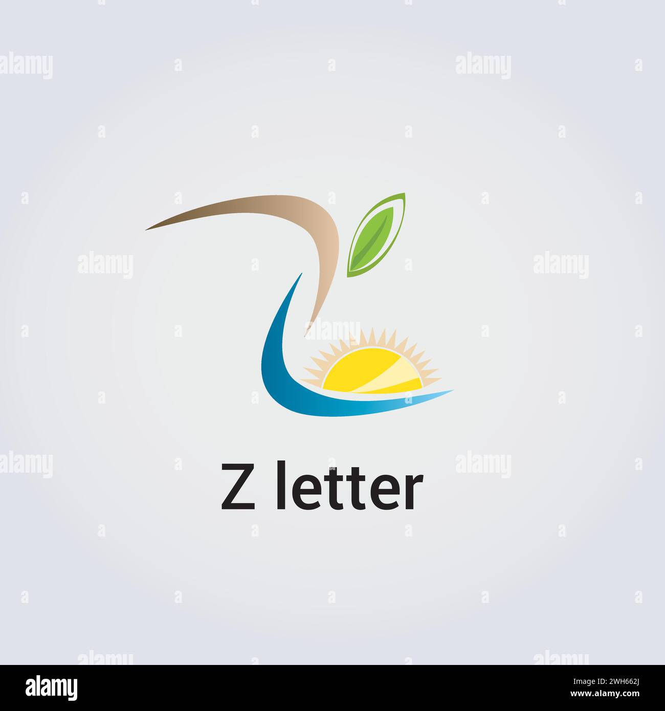 Z colors logo hi-res stock photography and images - Alamy